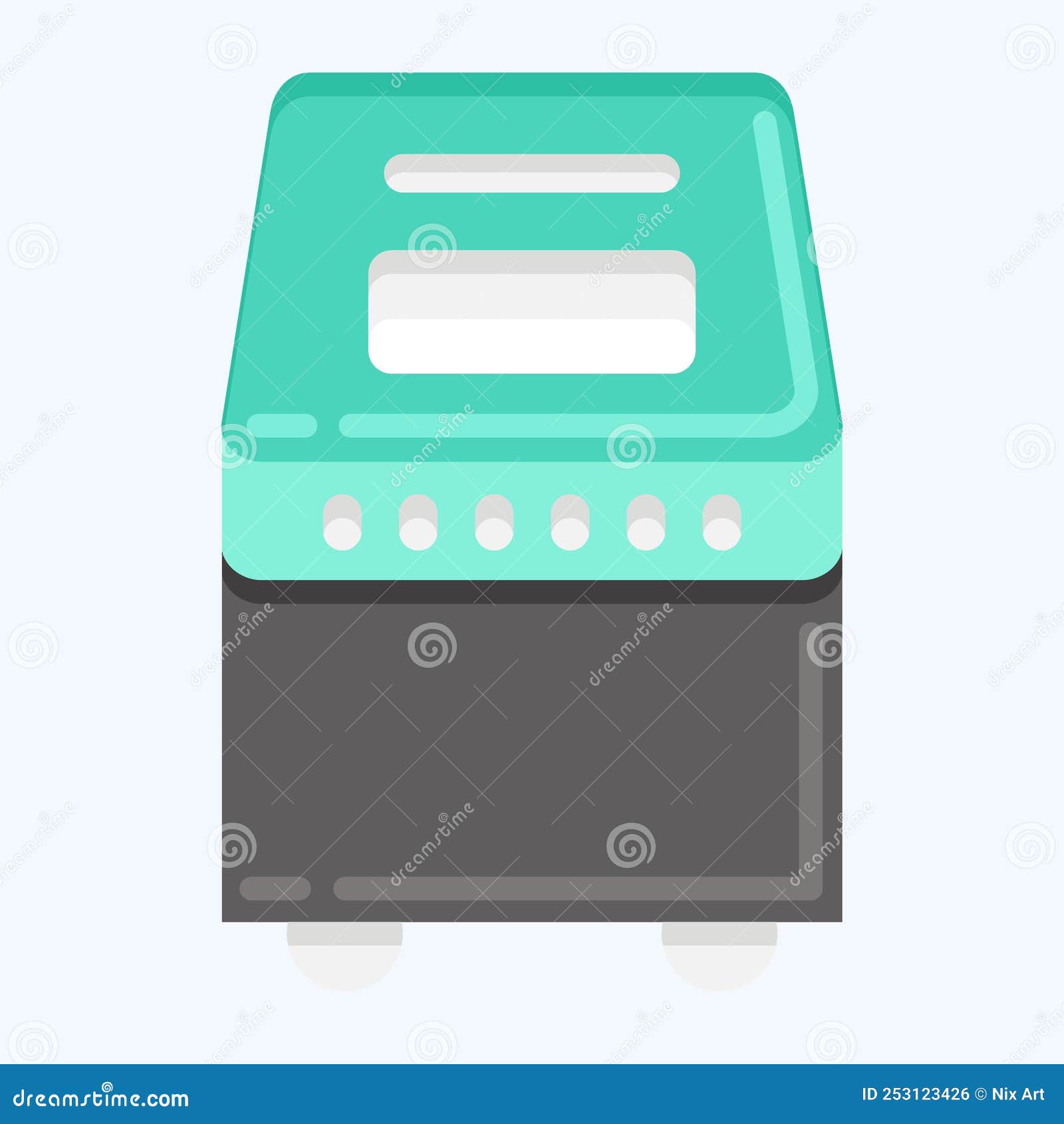 Icon Bread Maker. Suitable for Kitchen Appliances Symbol. Flat Style ...