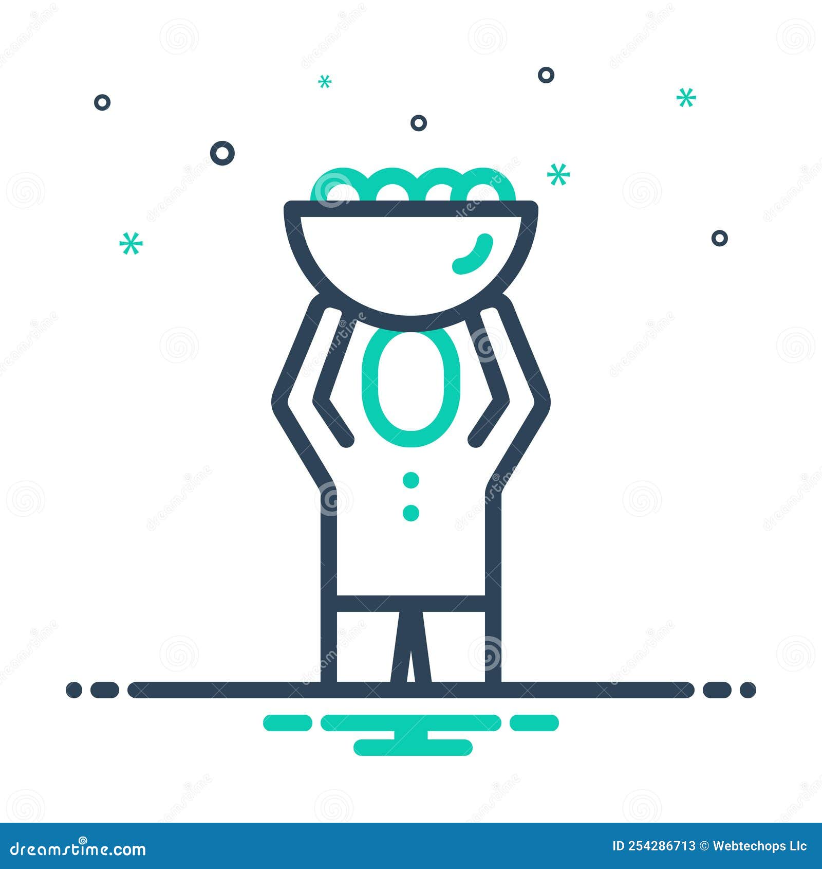 Mix Icon for Brings, Carry and Convey Stock Vector - Illustration of ...