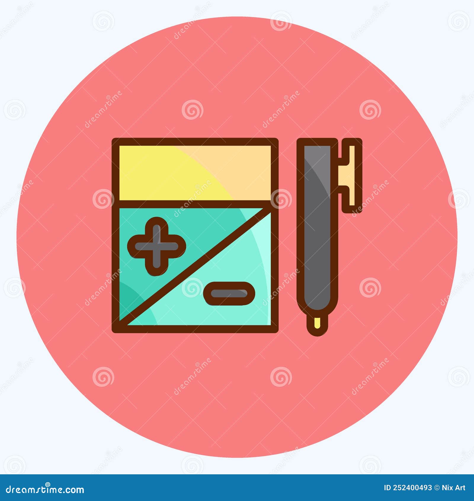 Icon Budget. Suitable for Education Symbol. Flat Style. Simple Design ...