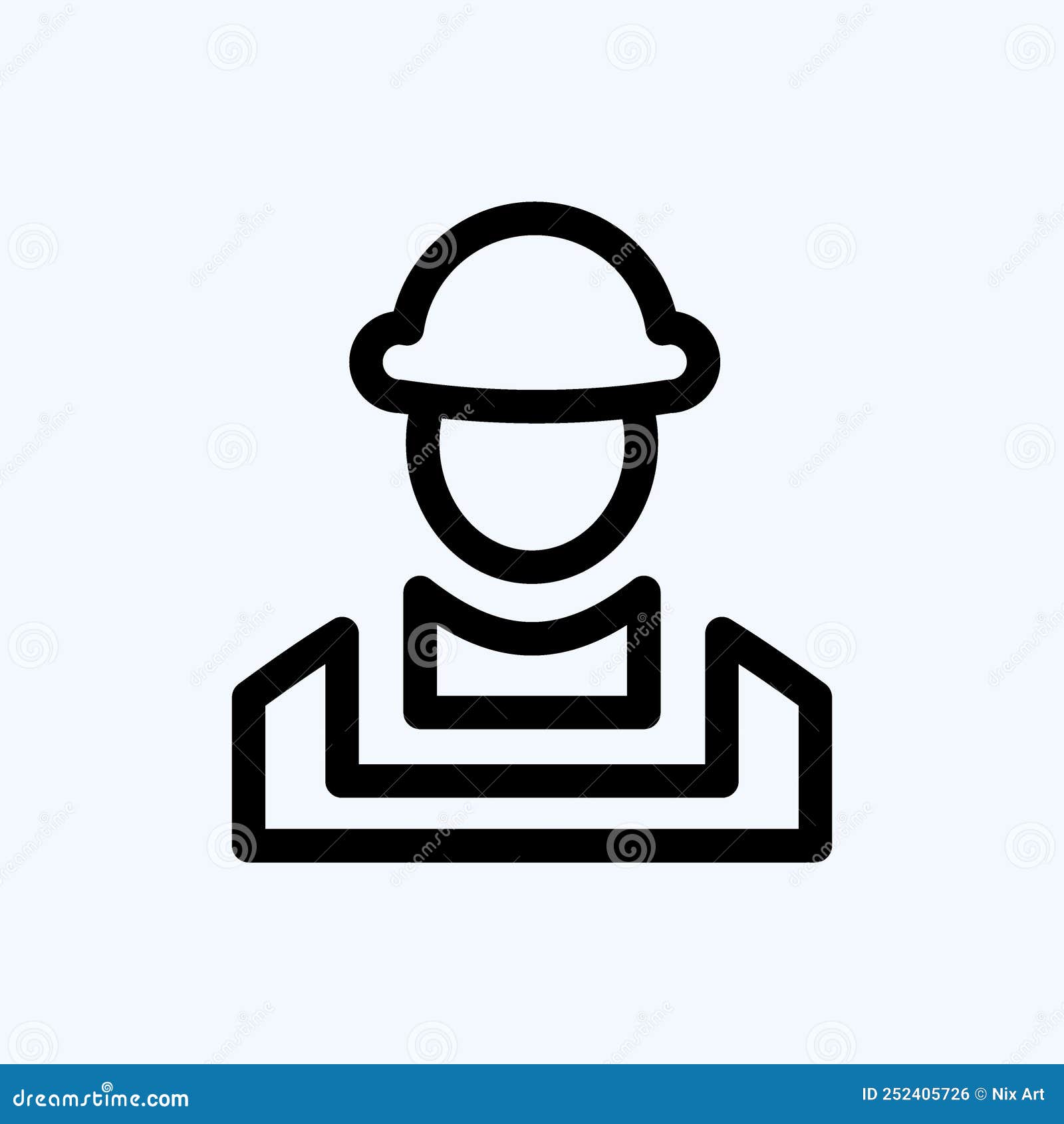 Icon Builder. Suitable for Building Symbol. Line Style. Simple Design ...