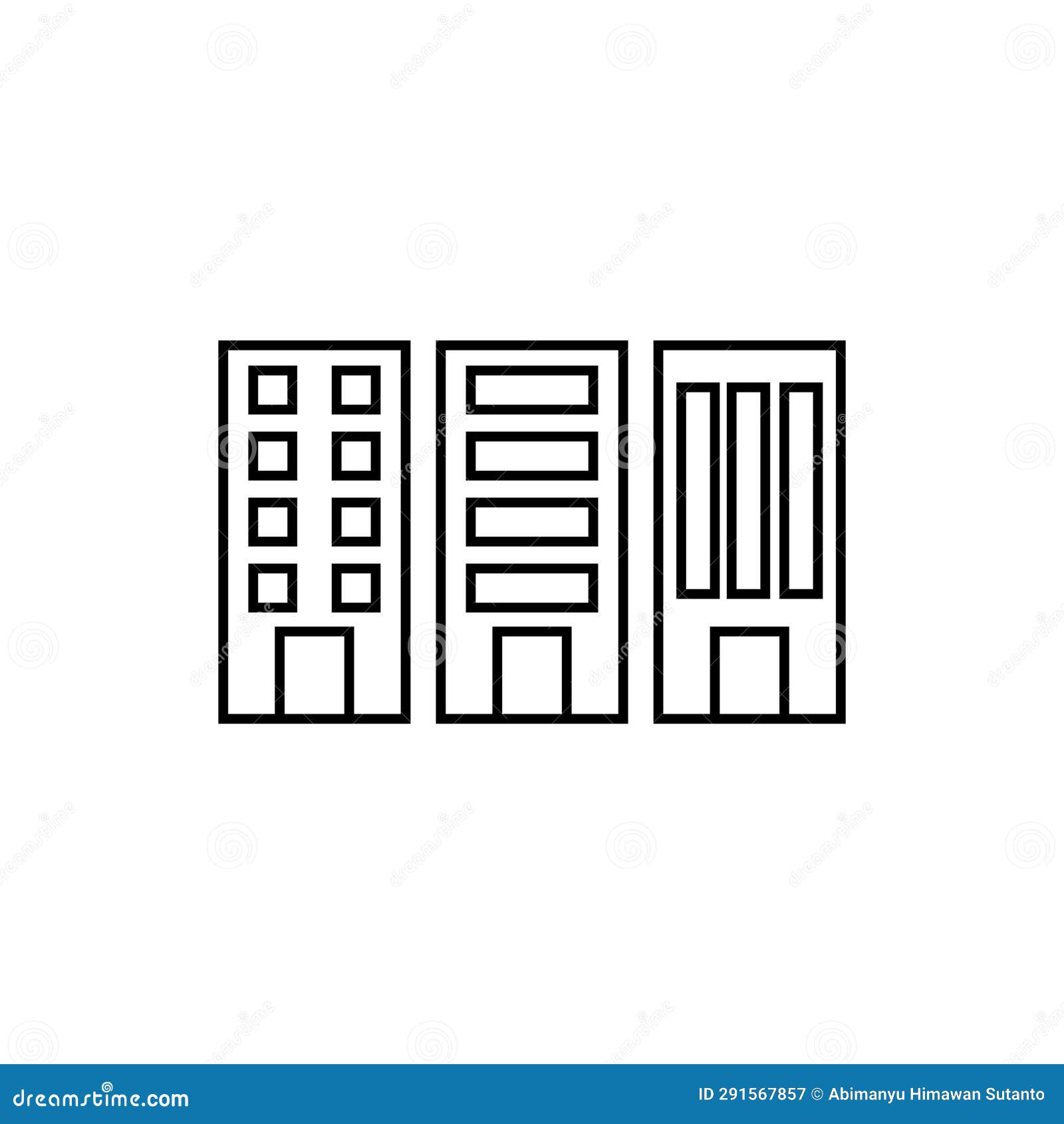 Icon building vector stock illustration. Illustration of silhouette ...