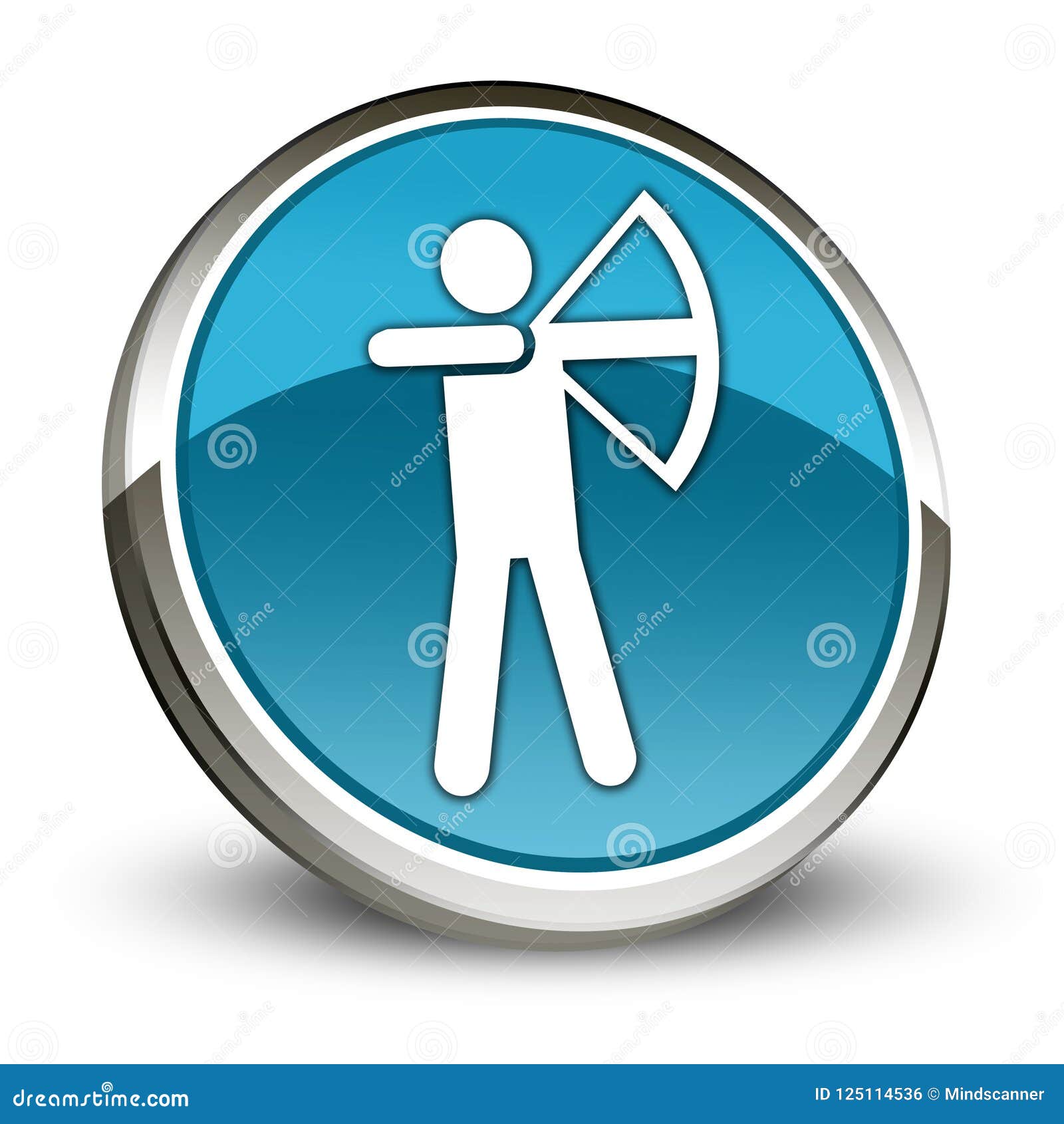 Archery 3D Symbol, Olympic Sports Royalty-Free Stock Photography ...