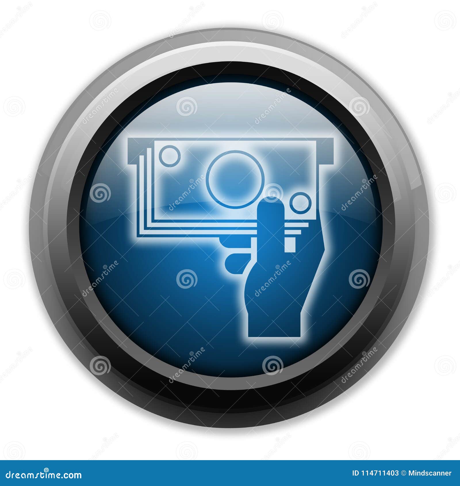 Icon, Button, Pictogram ATM Stock Illustration - Illustration of ...