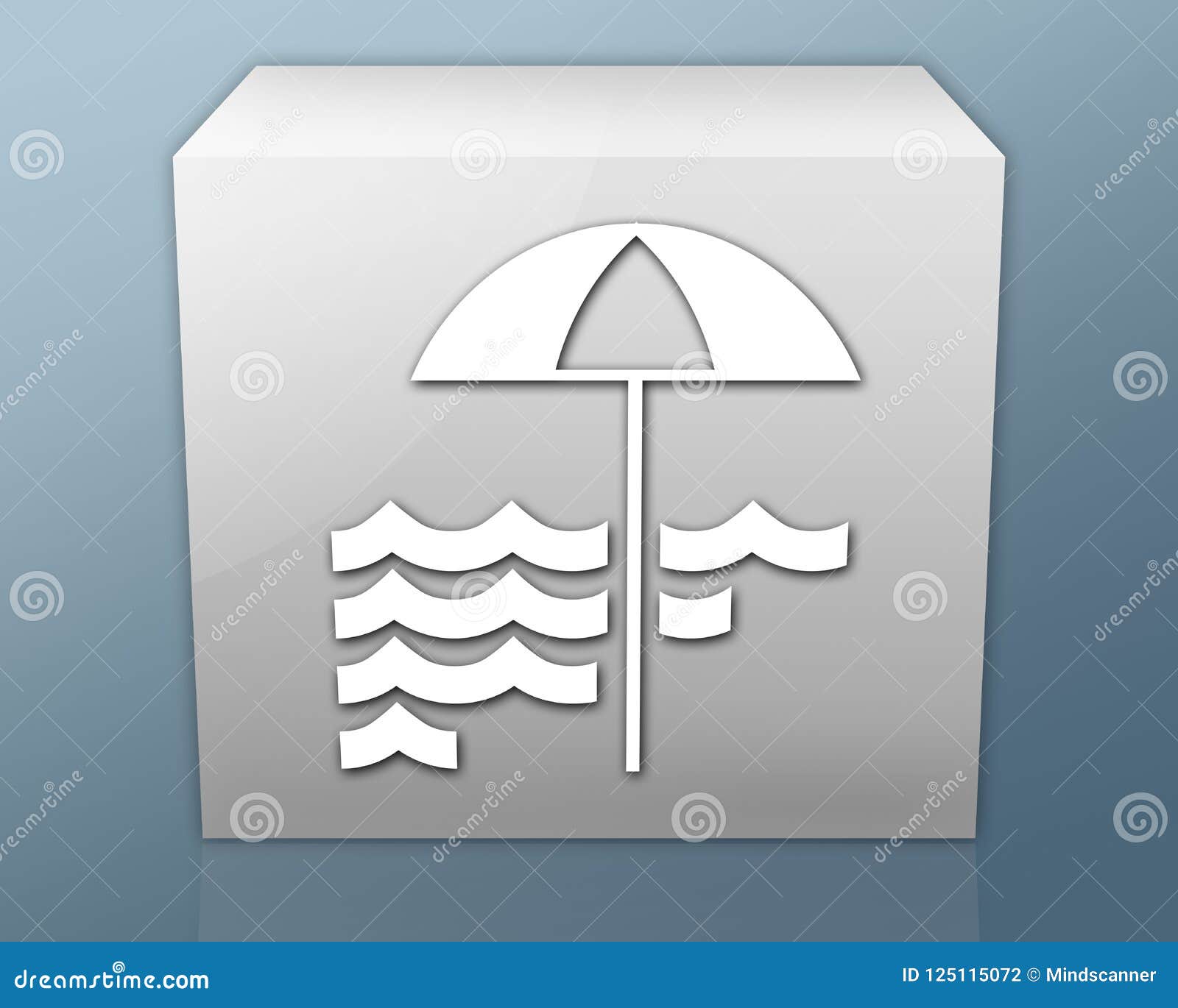 Icon, Button, Pictogram Beach Stock Illustration - Illustration of ...