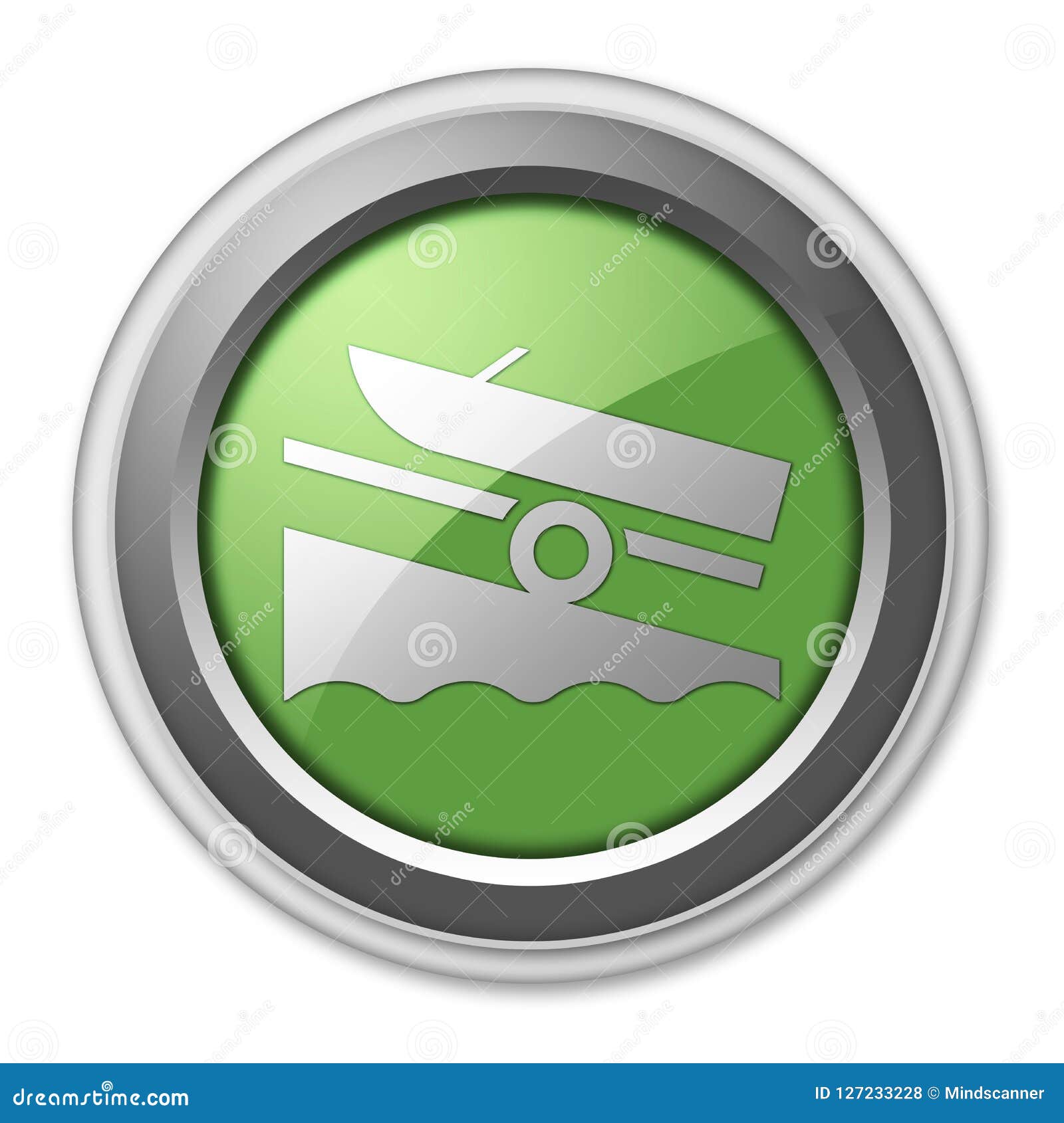 Icon, Button, Pictogram Boat Ramp Stock Illustration - Illustration of ...