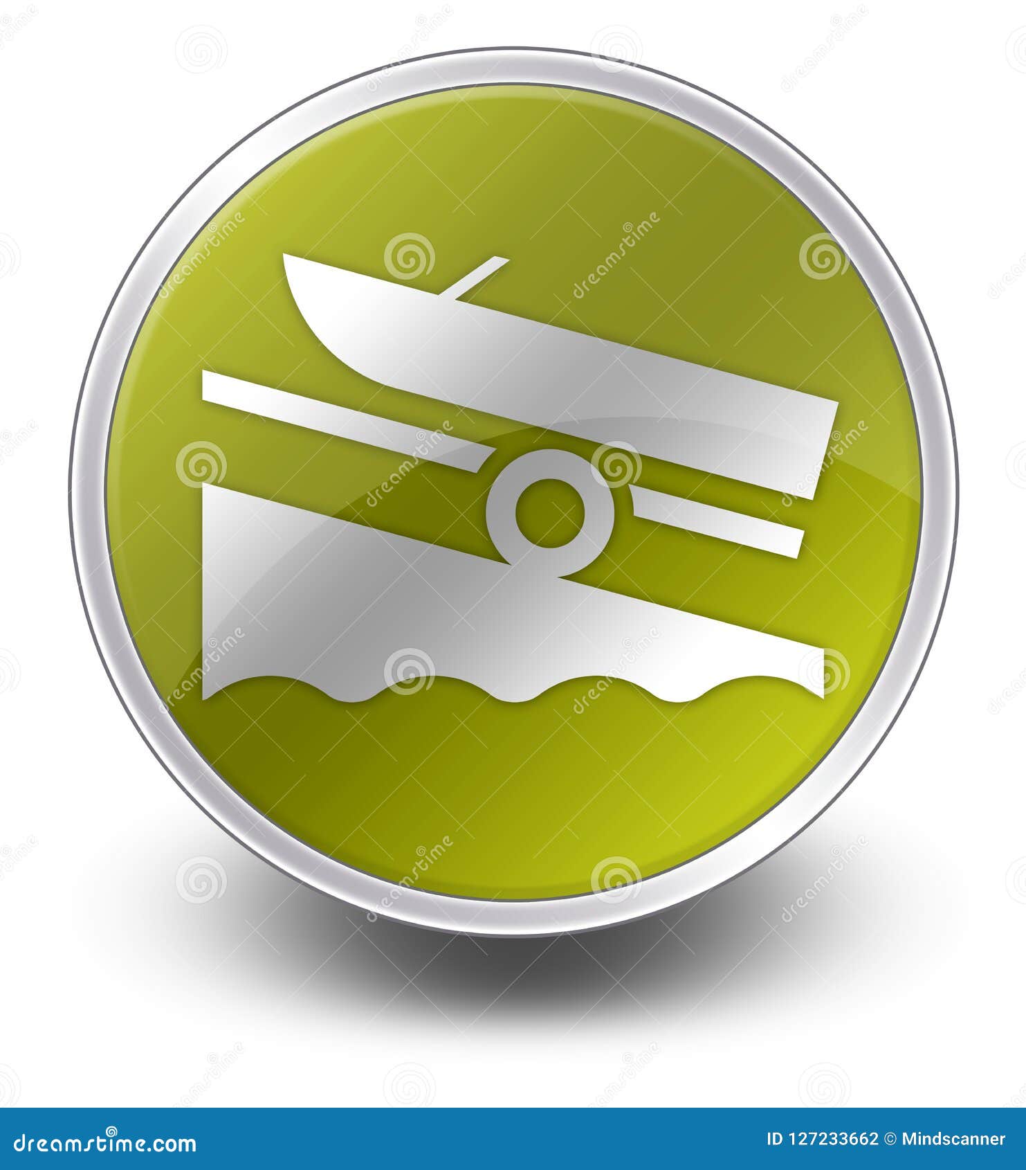 Icon, Button, Pictogram Boat Ramp Stock Illustration - Illustration of ...