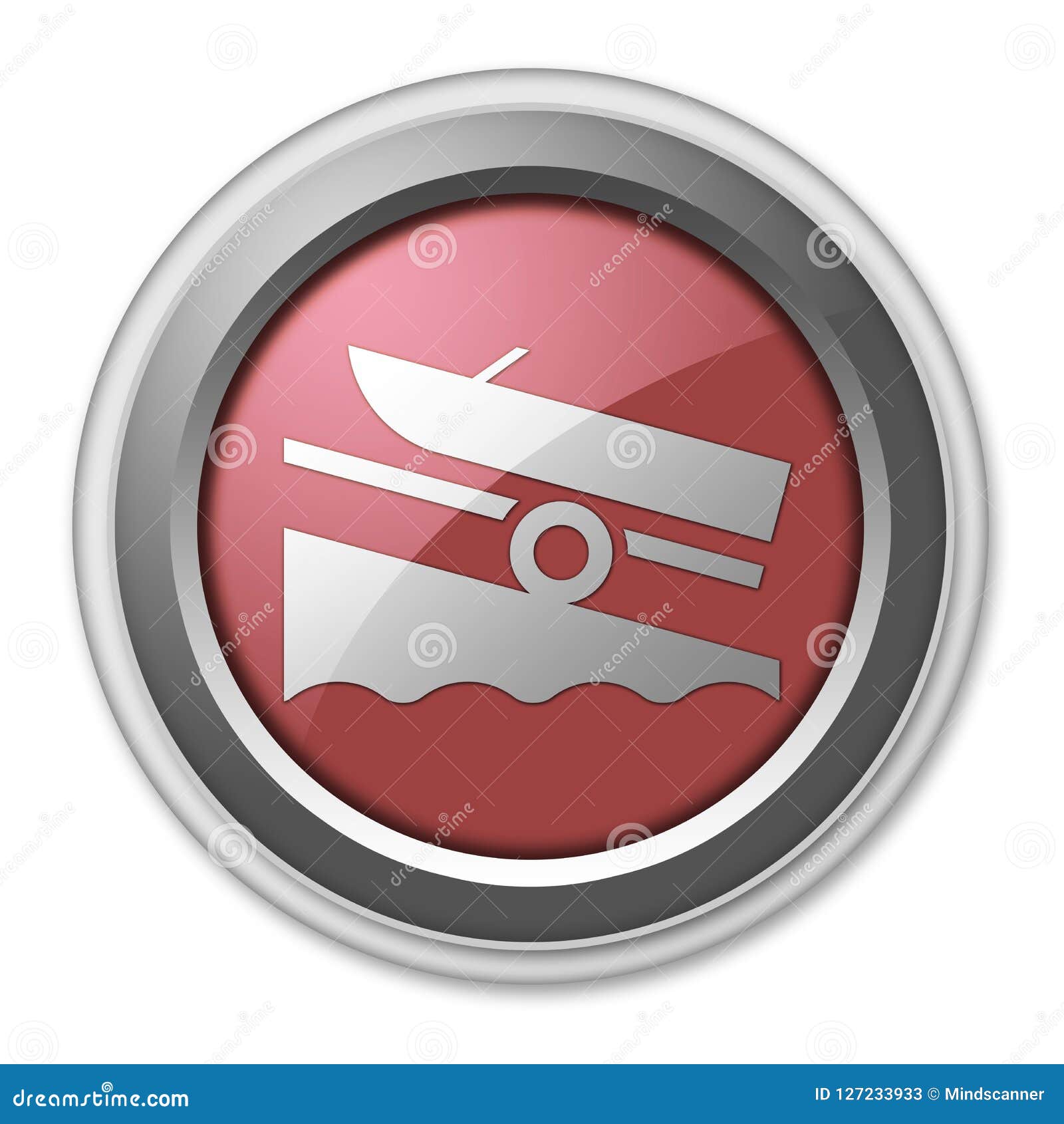 Icon, Button, Pictogram Boat Ramp Stock Illustration - Illustration of ...