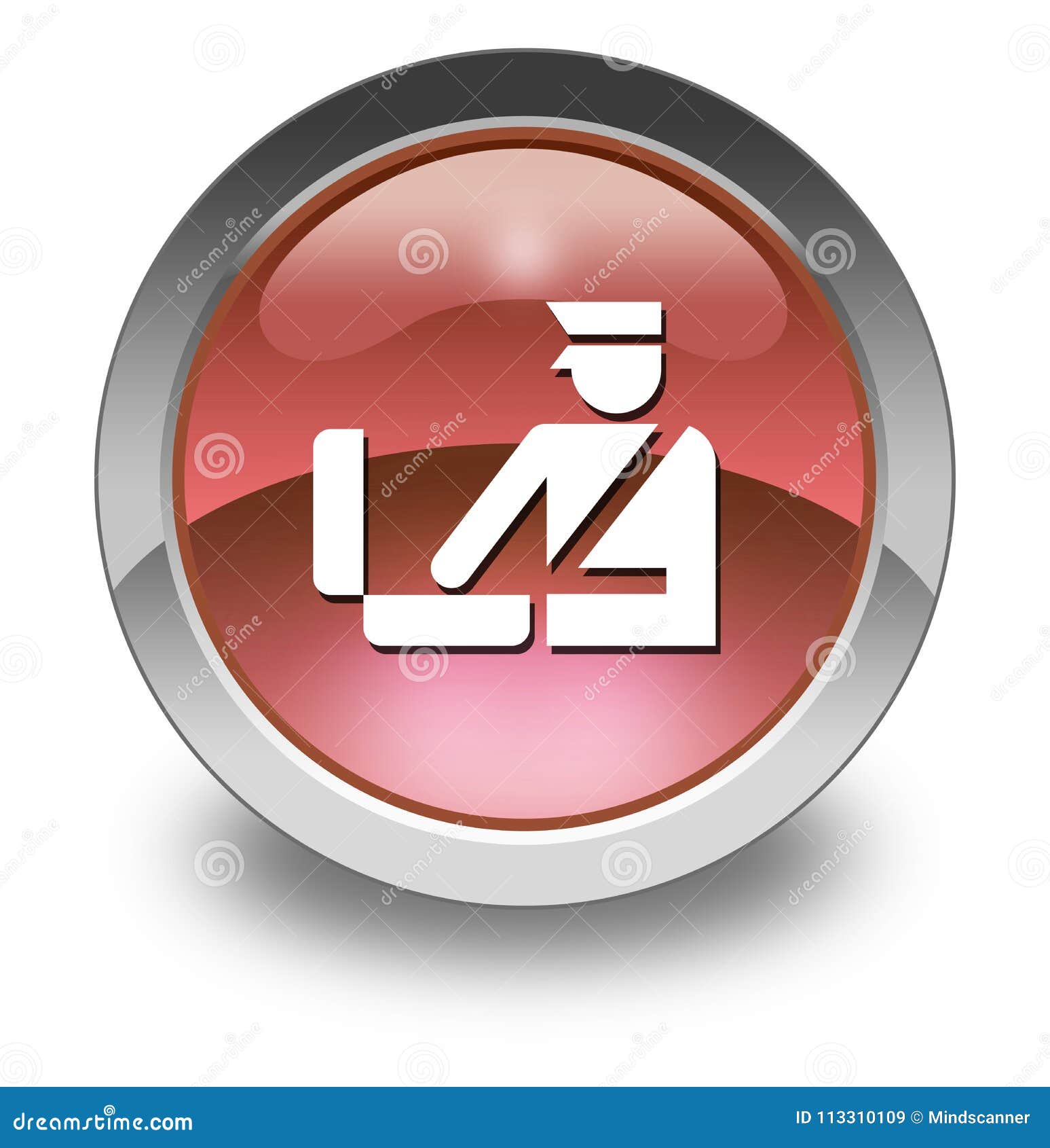 Icon, Button, Pictogram Customs Stock Illustration - Illustration of ...