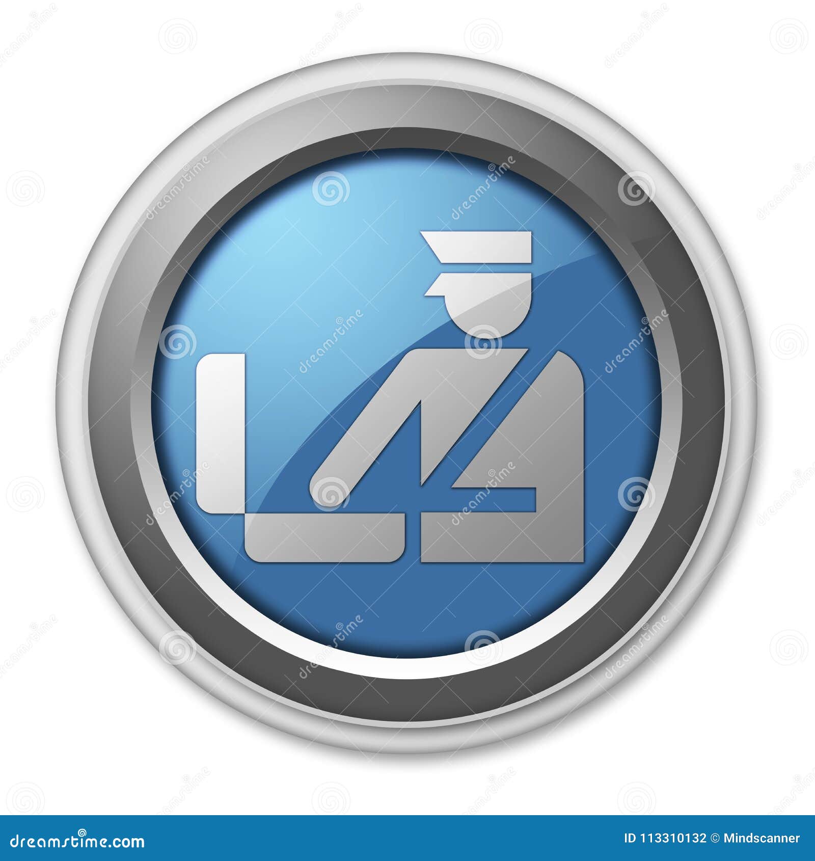 Icon, Button, Pictogram Customs Stock Illustration - Illustration of ...