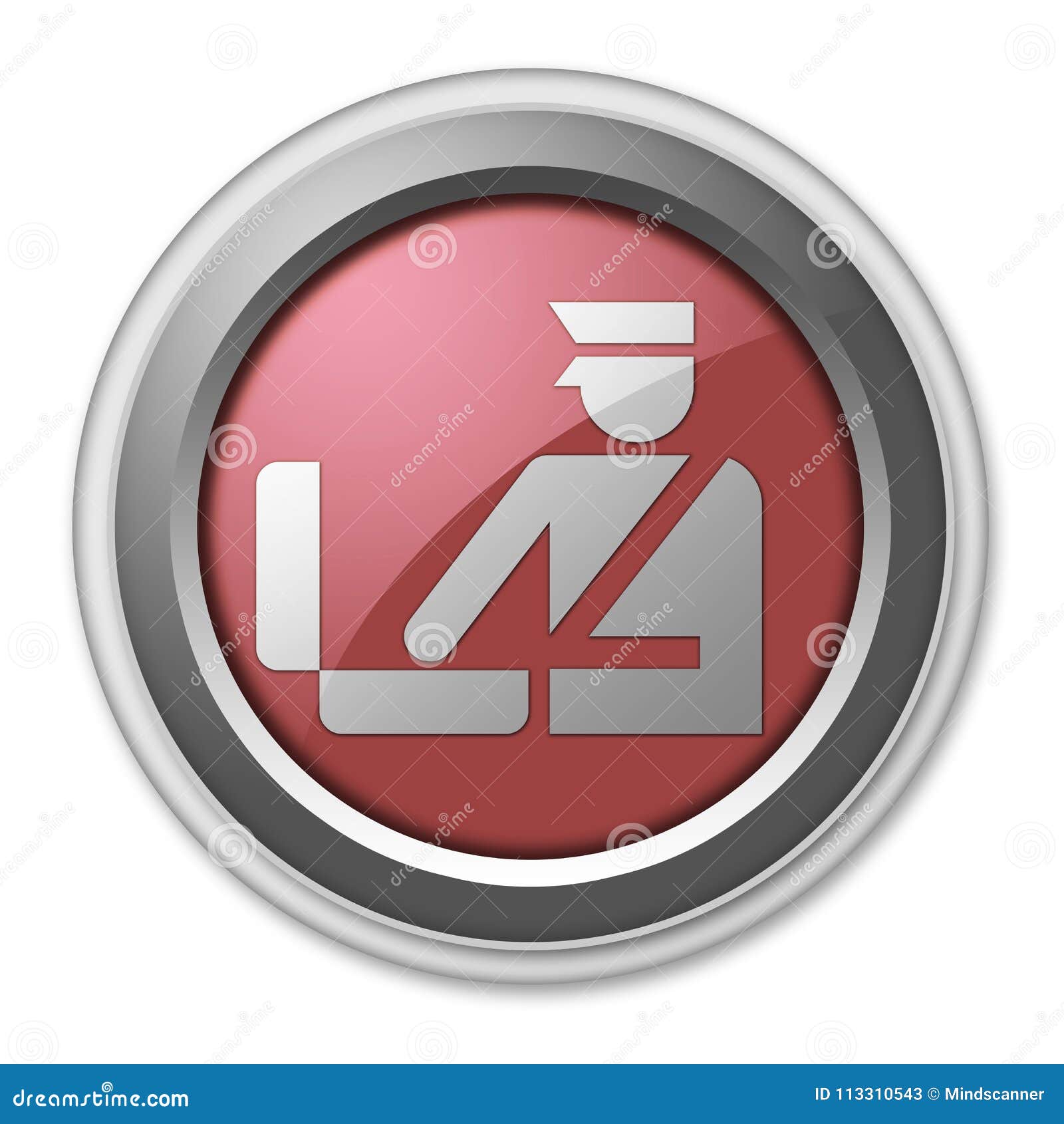 Icon, Button, Pictogram Customs Stock Illustration - Illustration of ...