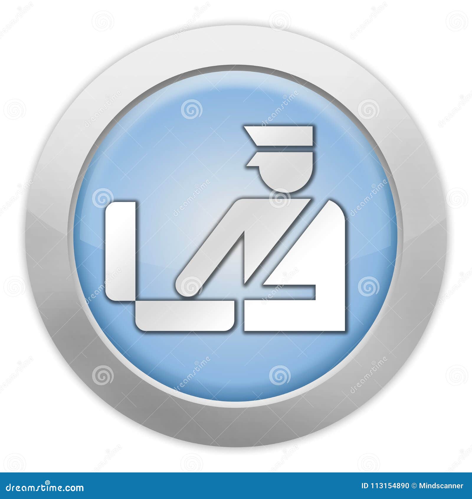 Icon, Button, Pictogram Customs Stock Illustration - Illustration of ...