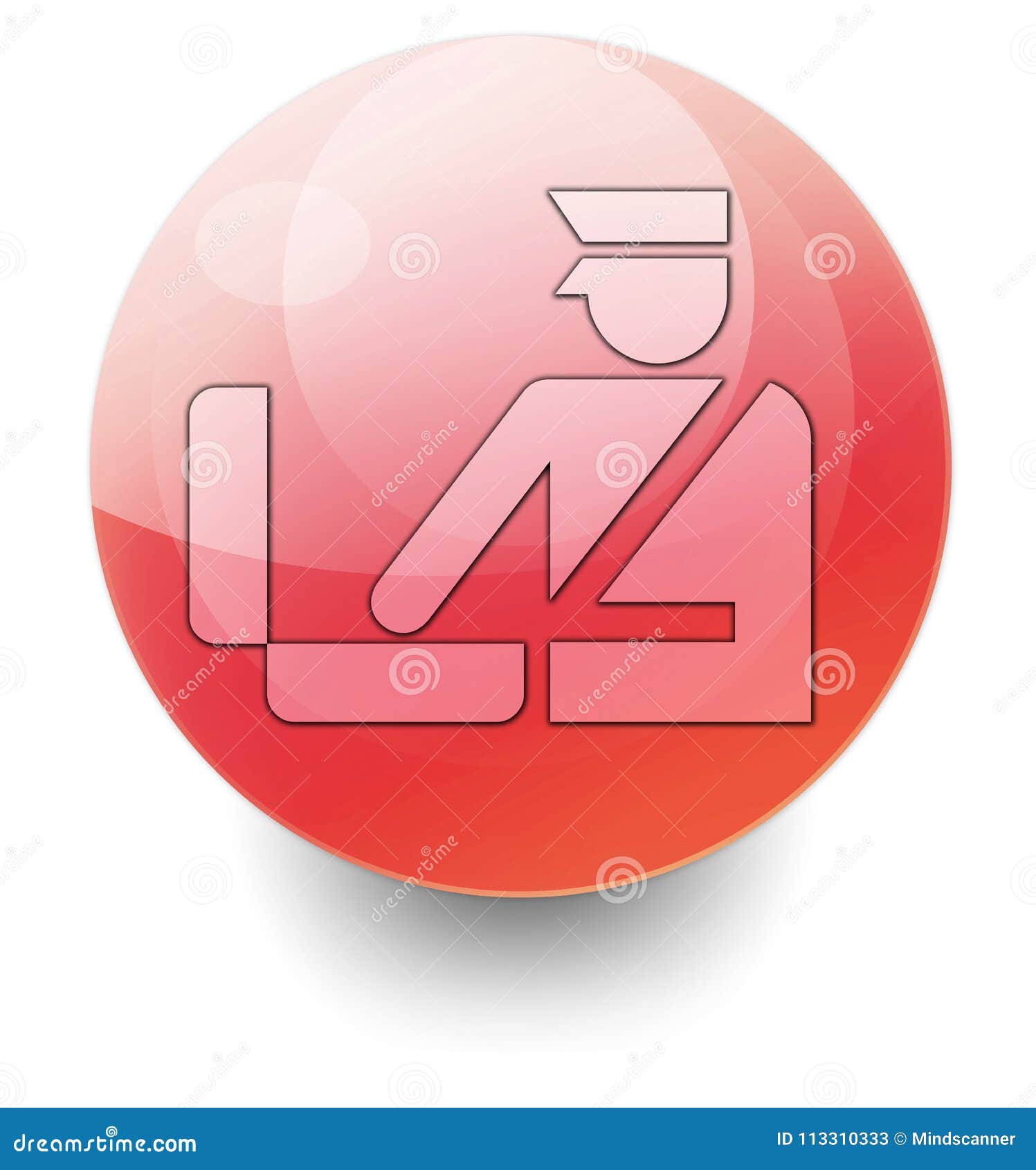 Icon, Button, Pictogram Customs Stock Illustration - Illustration of ...
