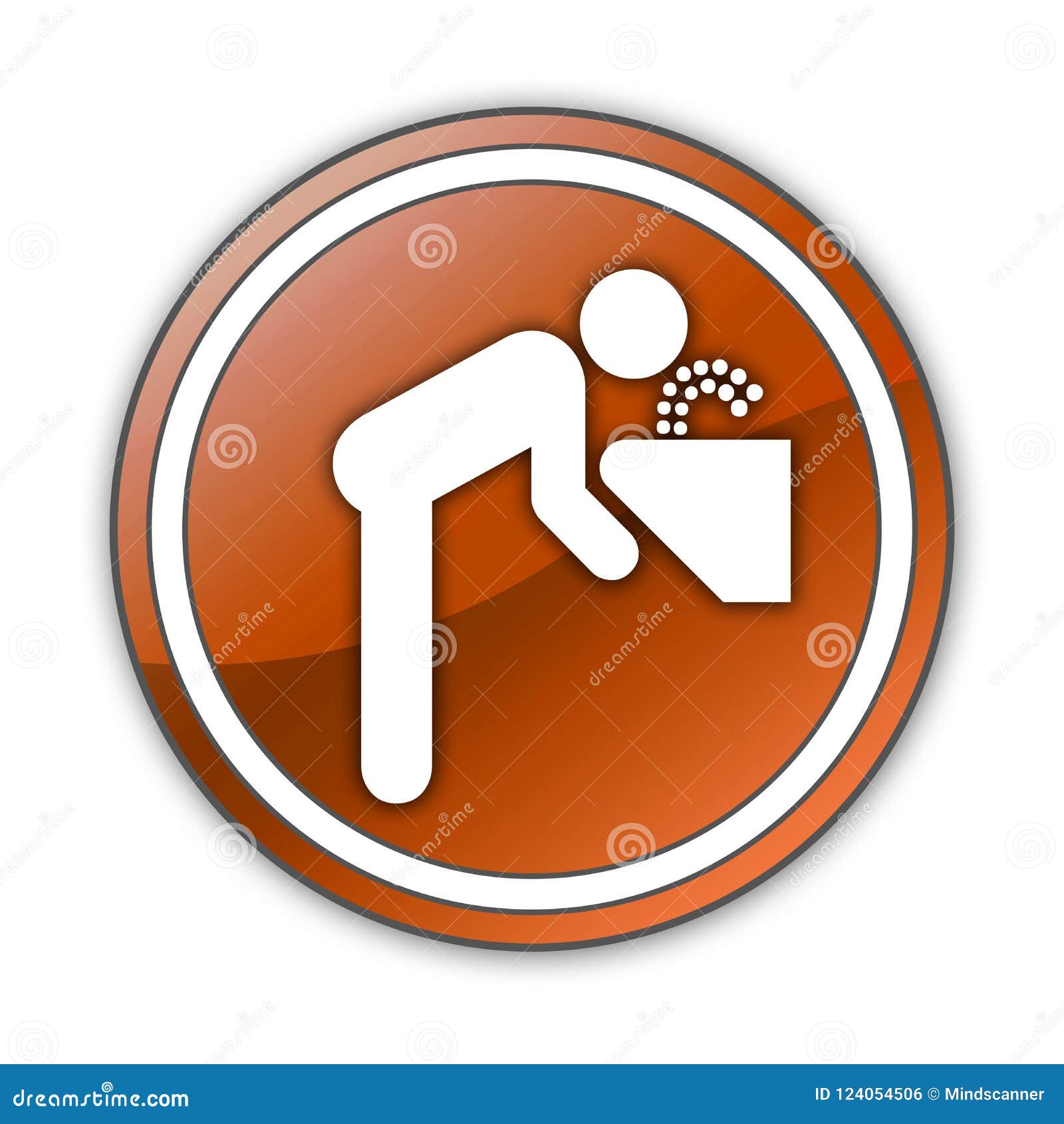 Icon, Button, Pictogram Drinking Water Stock Illustration ...