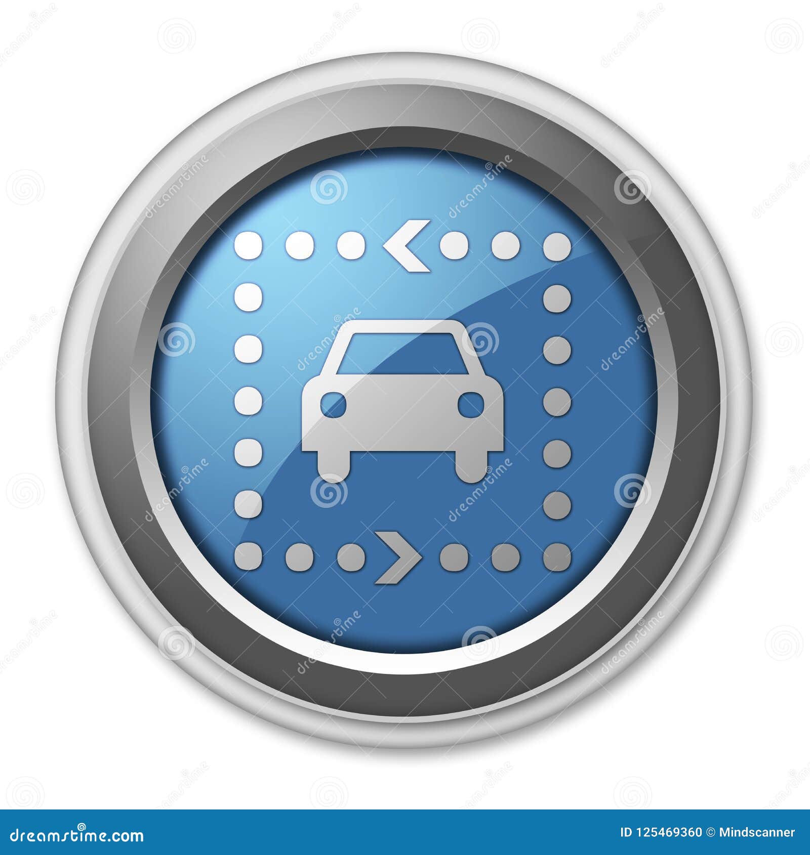 Icon, Button, Pictogram Driving Tour Stock Illustration - Illustration ...