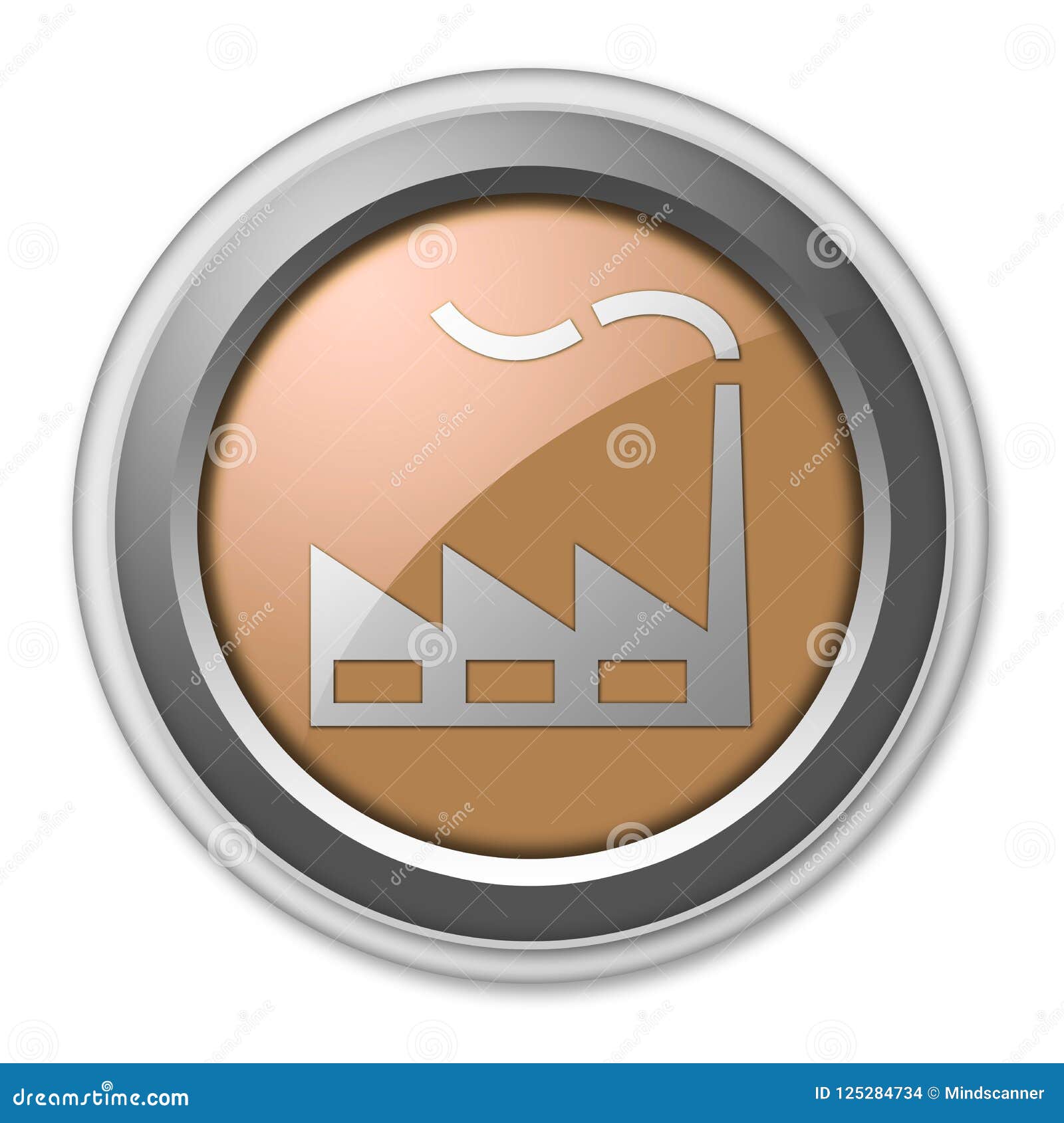 Icon, Button, Pictogram Factory Stock Illustration - Illustration of ...