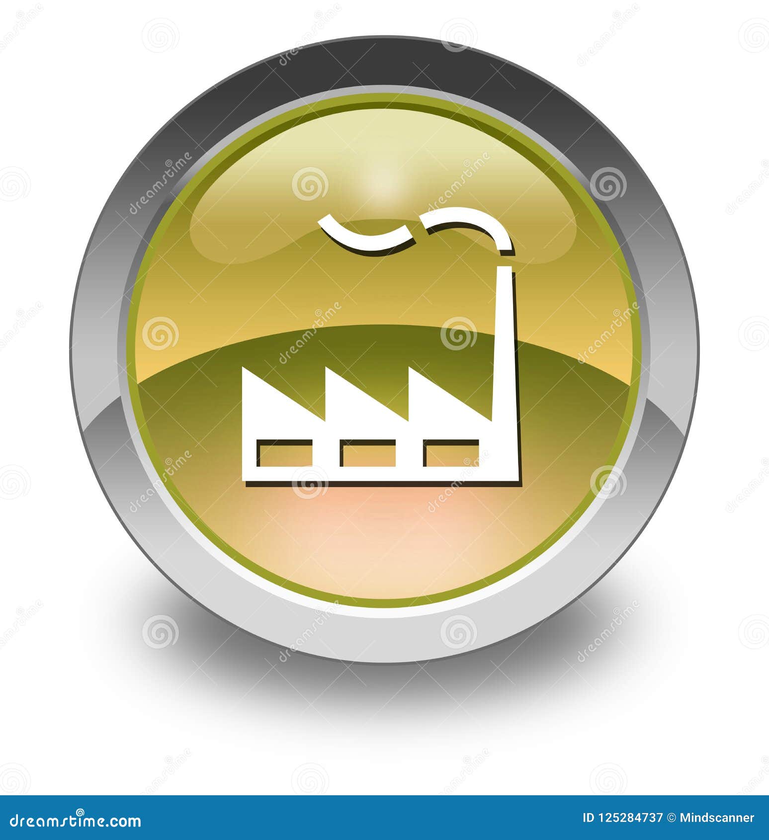 Icon, Button, Pictogram Factory Stock Illustration - Illustration of ...