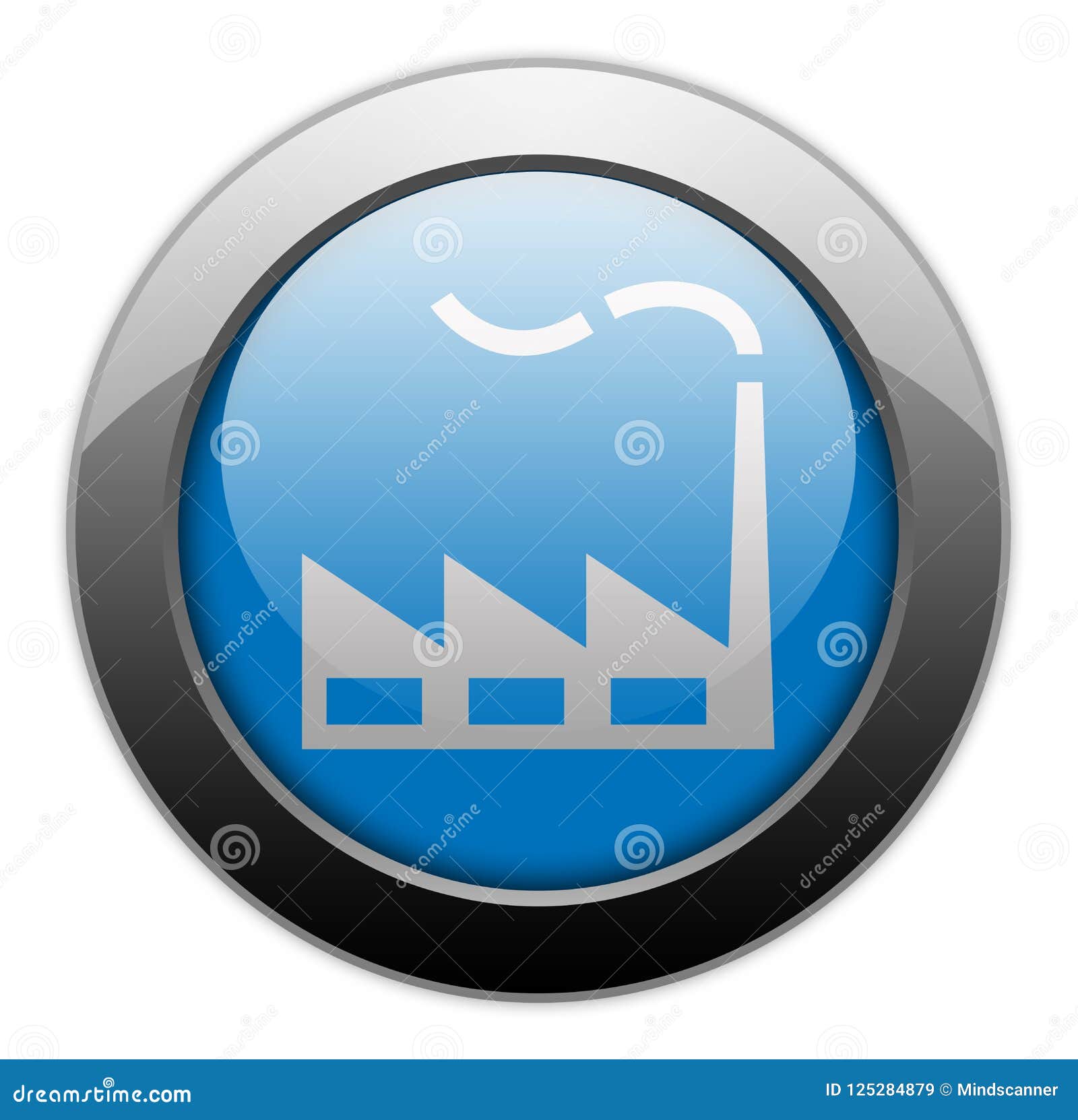 Icon, Button, Pictogram Factory Stock Illustration - Illustration of ...