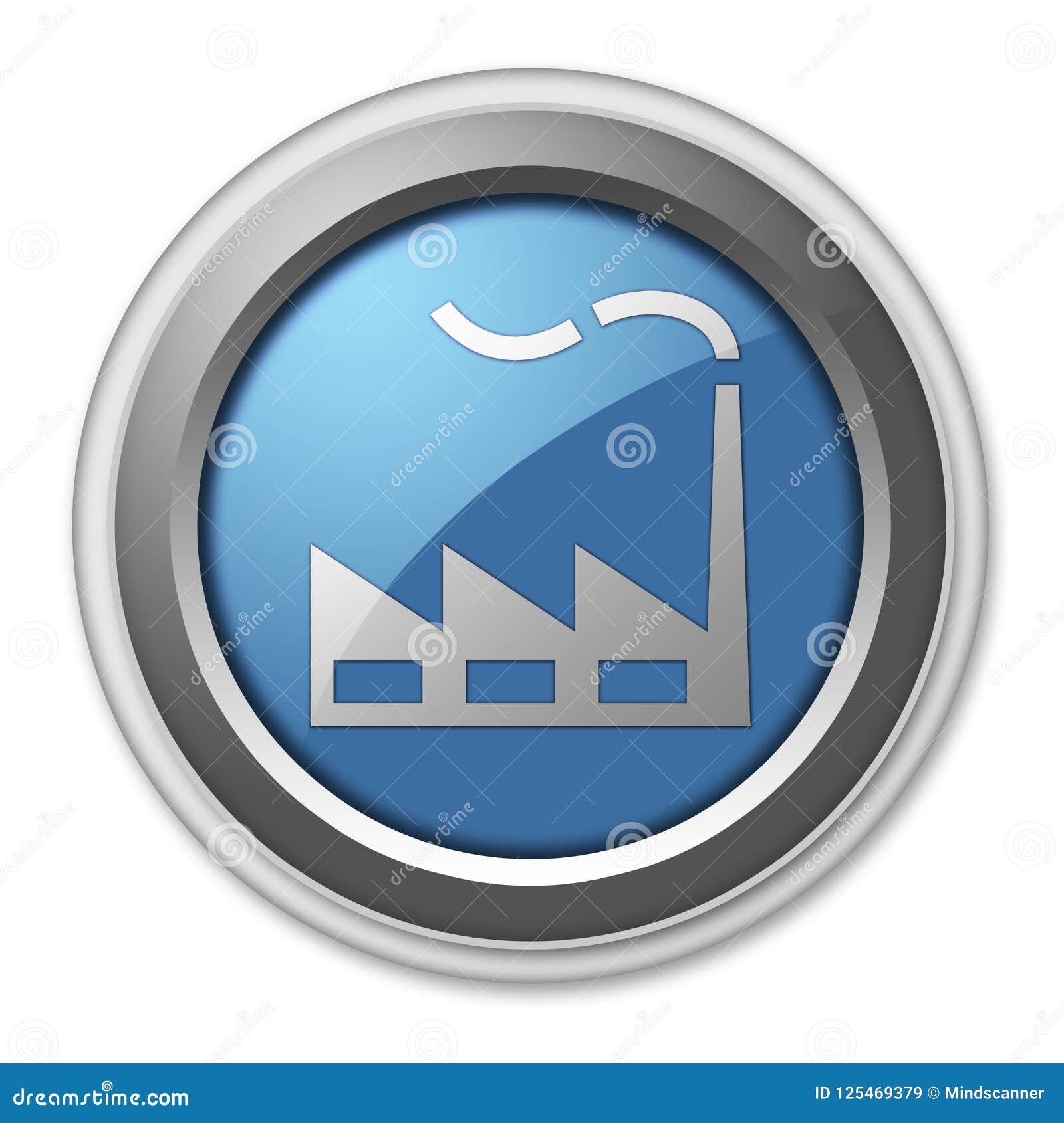 Icon, Button, Pictogram Factory Stock Illustration - Illustration of ...