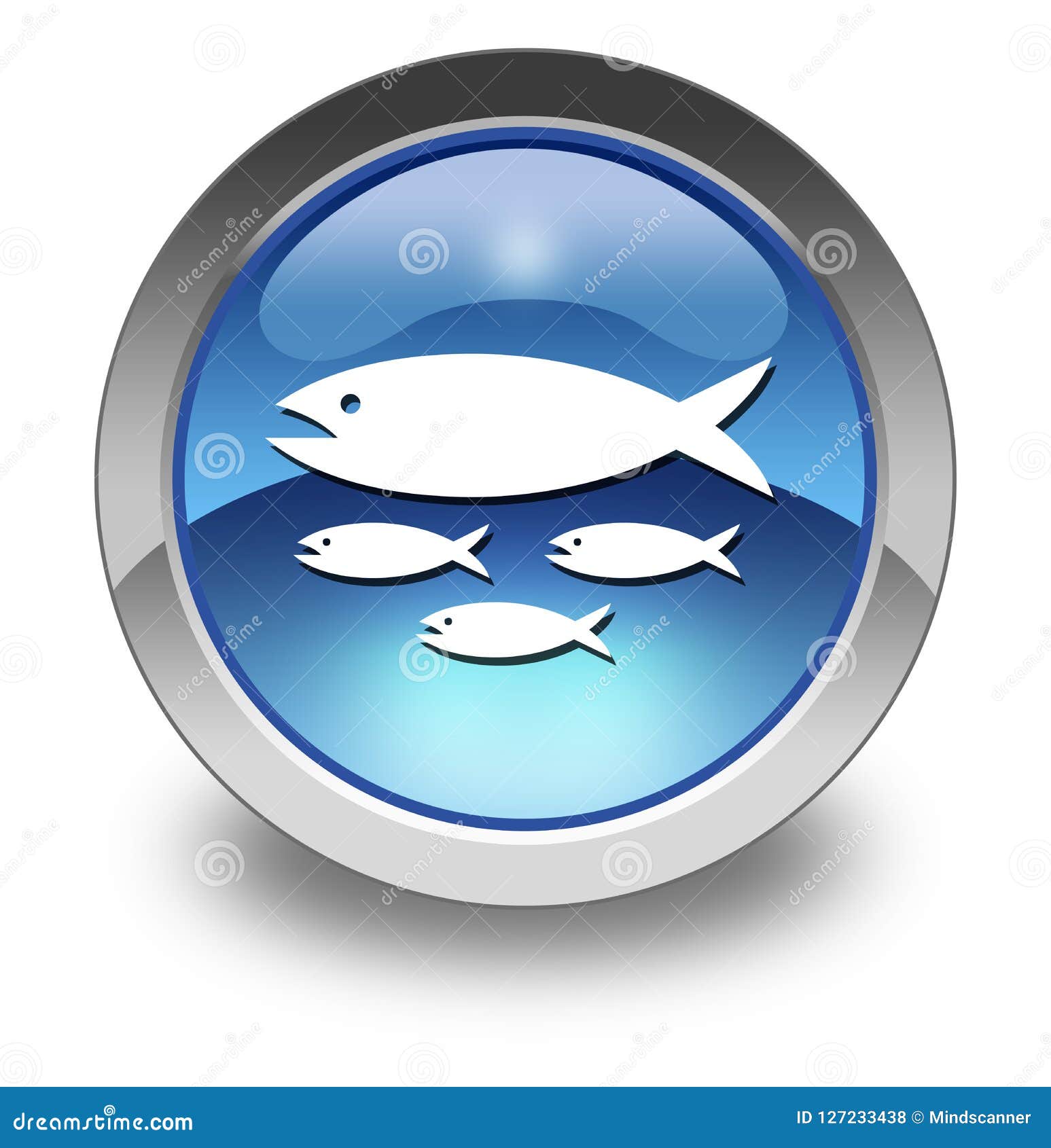 Icon, Button, Pictogram Fish Hatchery Stock Illustration - Illustration ...