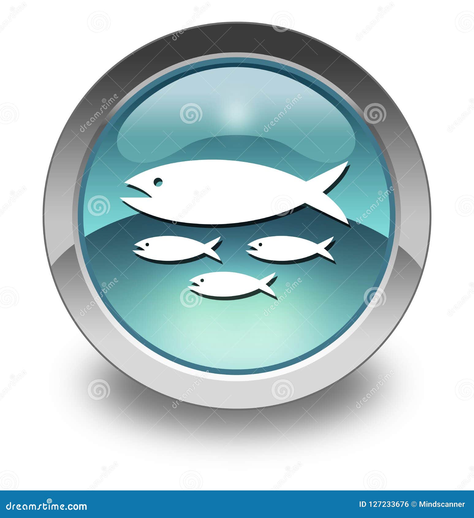 Icon, Button, Pictogram Fish Hatchery Stock Illustration - Illustration ...