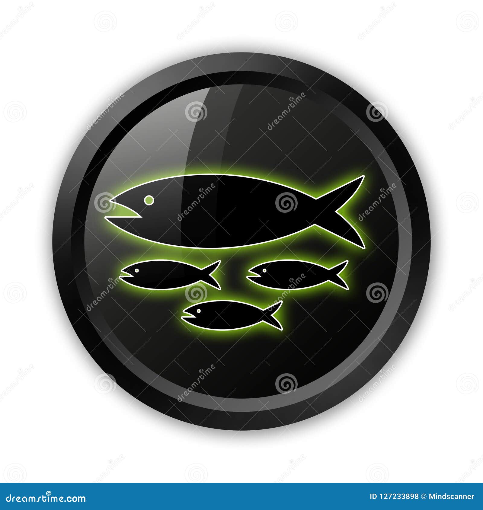 Icon, Button, Pictogram Fish Hatchery Stock Illustration - Illustration ...