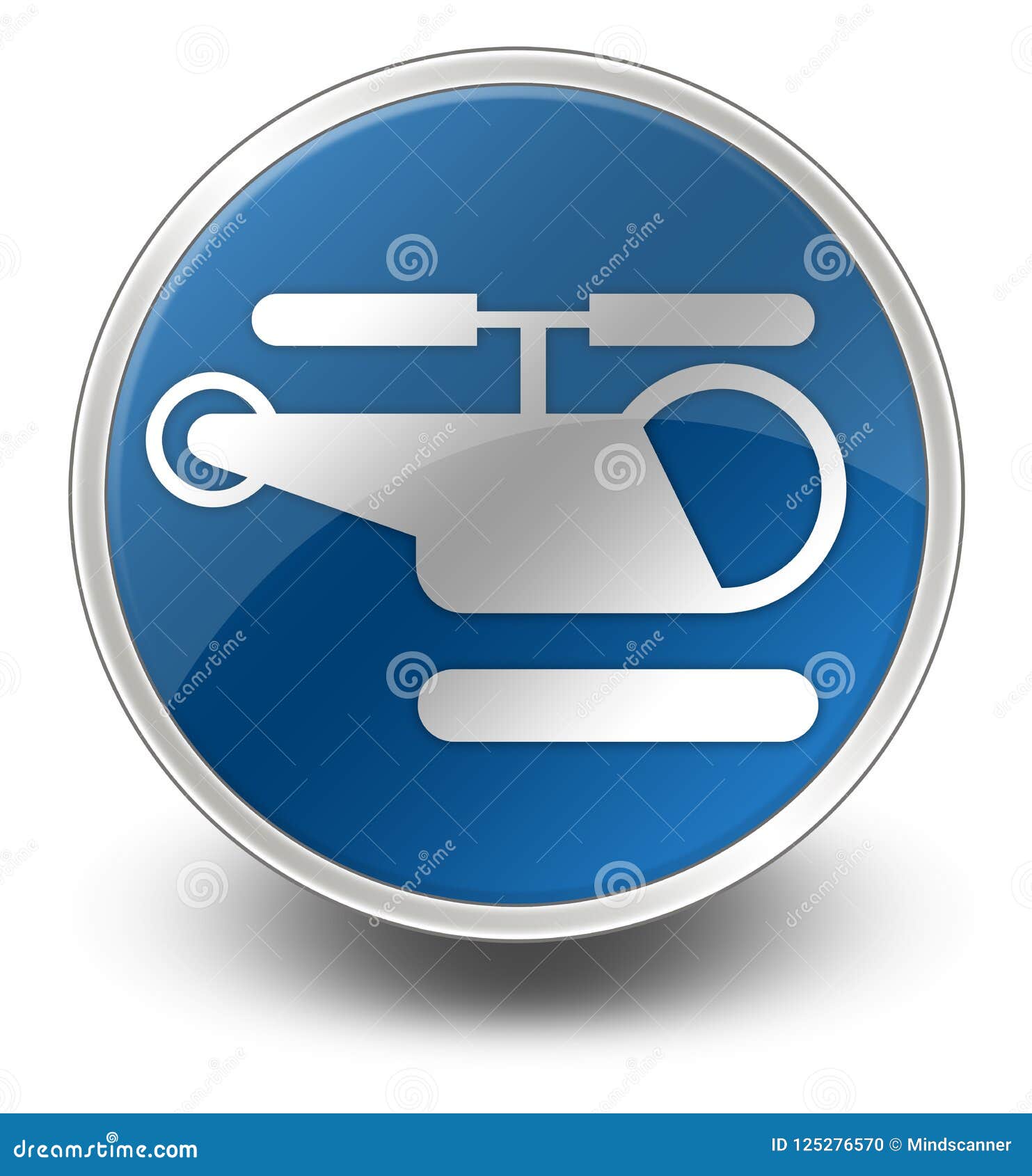 Icon, Button, Pictogram Heliport Stock Illustration - Illustration of ...