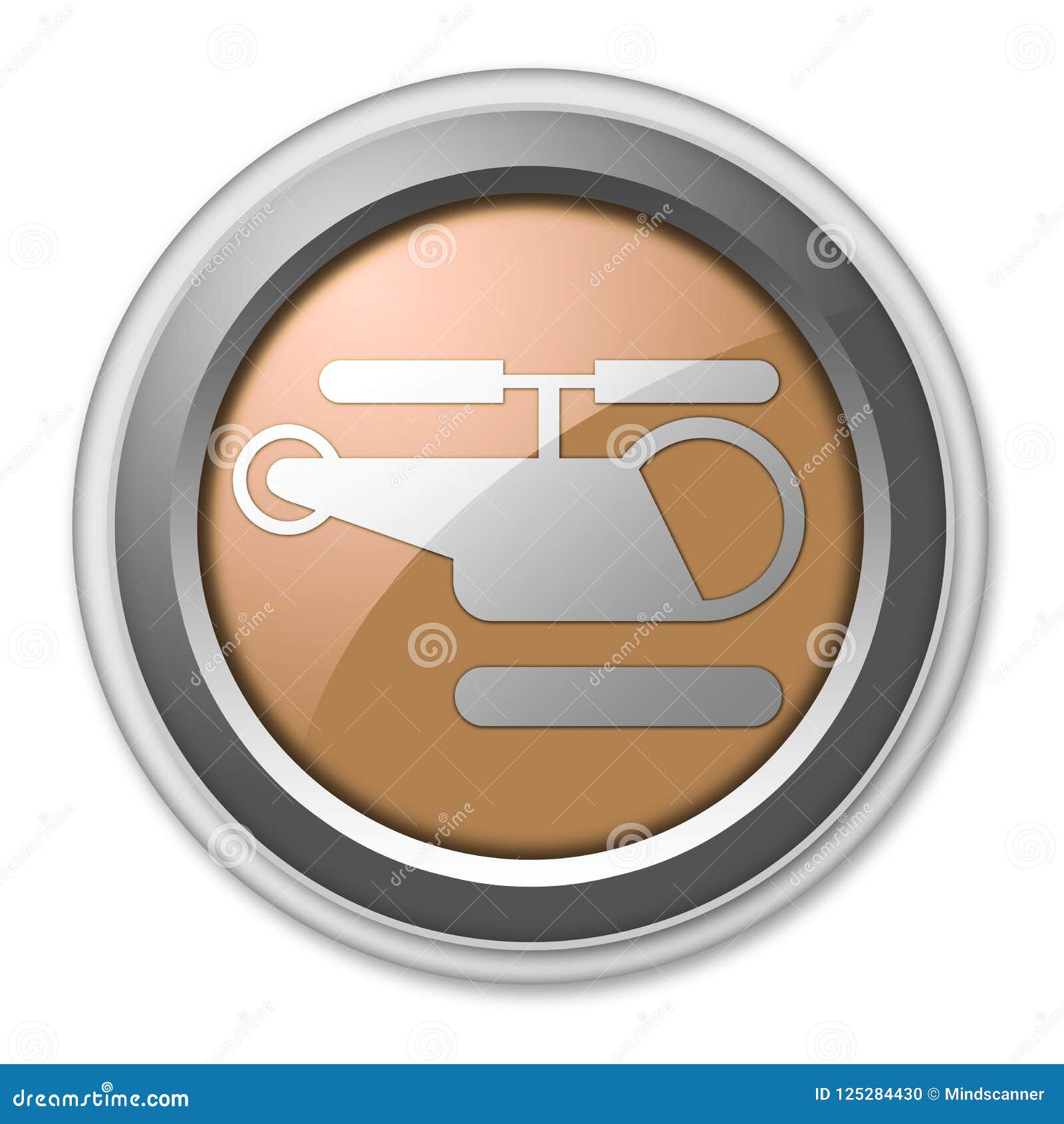 Icon, Button, Pictogram Heliport Stock Illustration - Illustration of ...