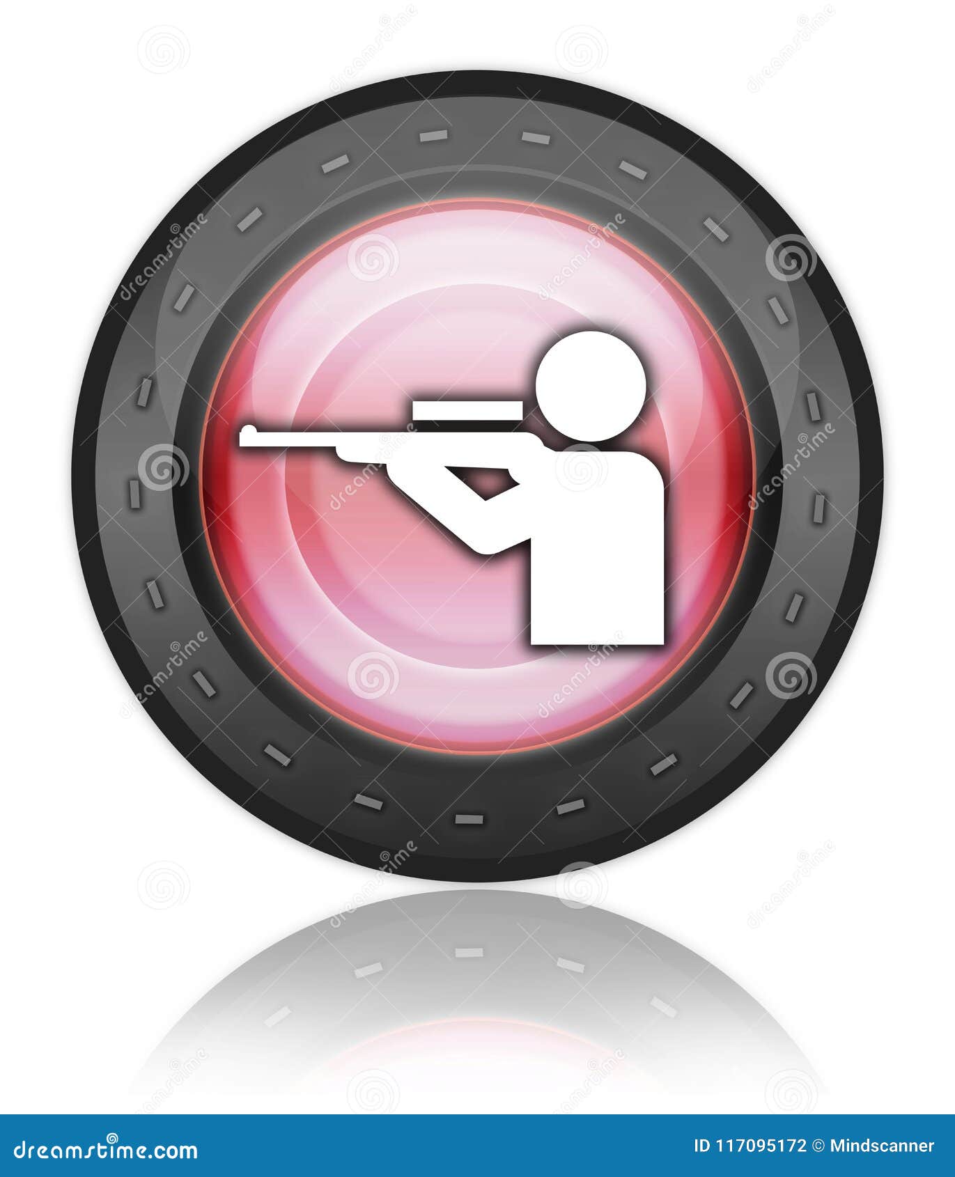 Icon, Button, Pictogram Hunting Stock Illustration - Illustration of ...