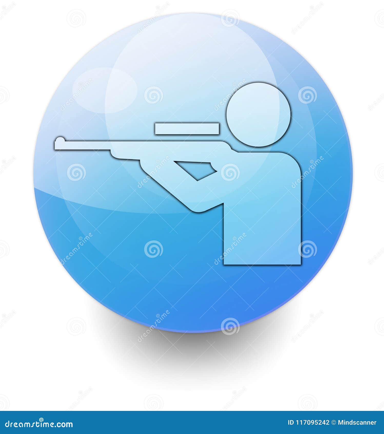 Icon, Button, Pictogram Hunting Stock Illustration - Illustration of ...