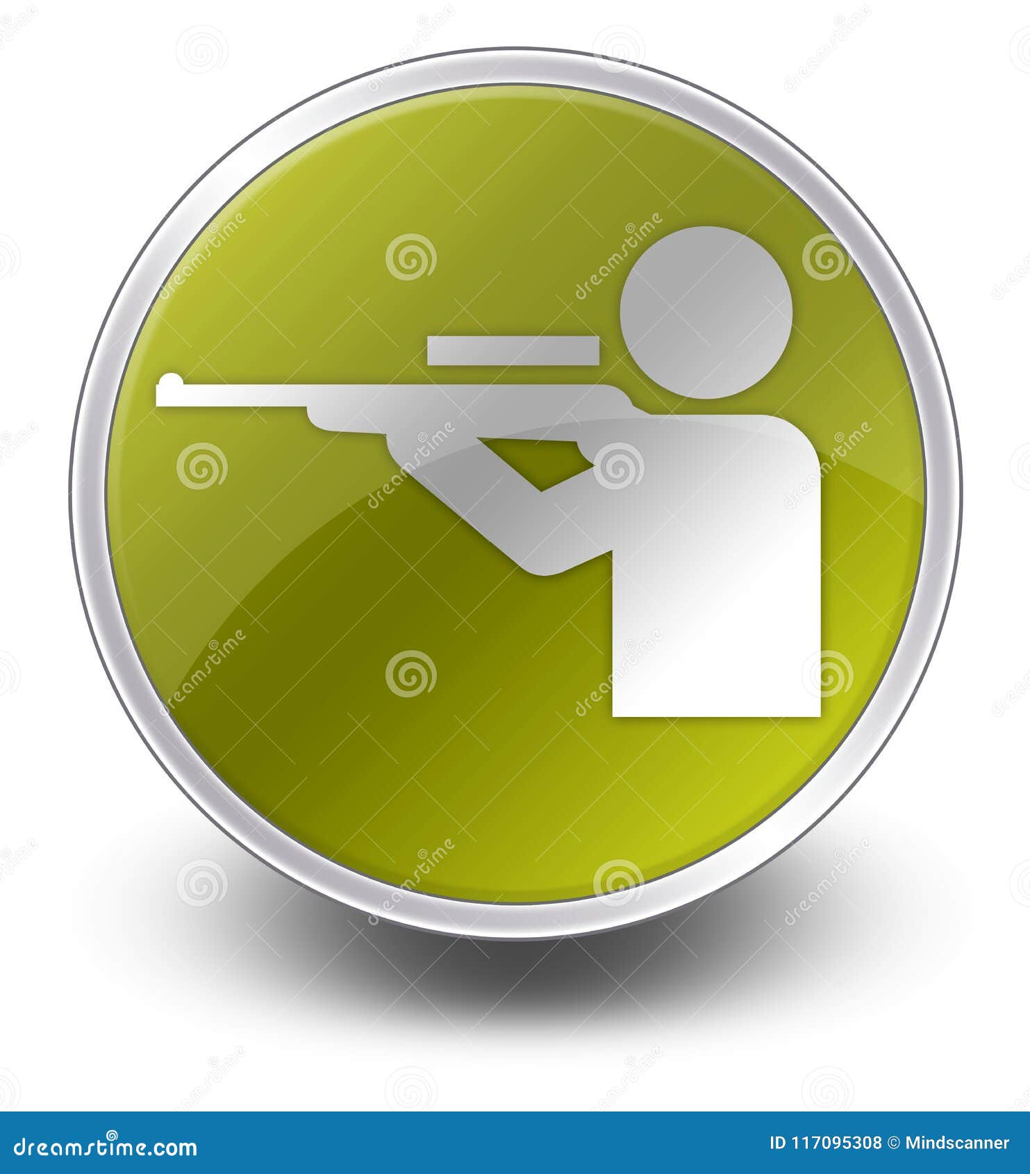 Icon, Button, Pictogram Hunting Stock Illustration - Illustration of ...