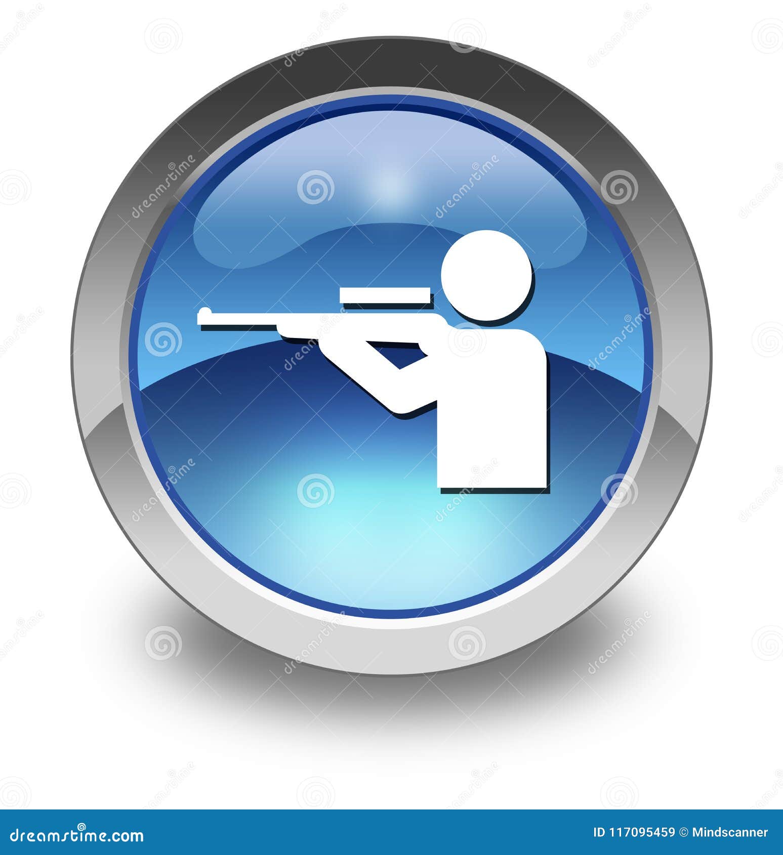 Icon, Button, Pictogram Hunting Stock Illustration - Illustration of ...