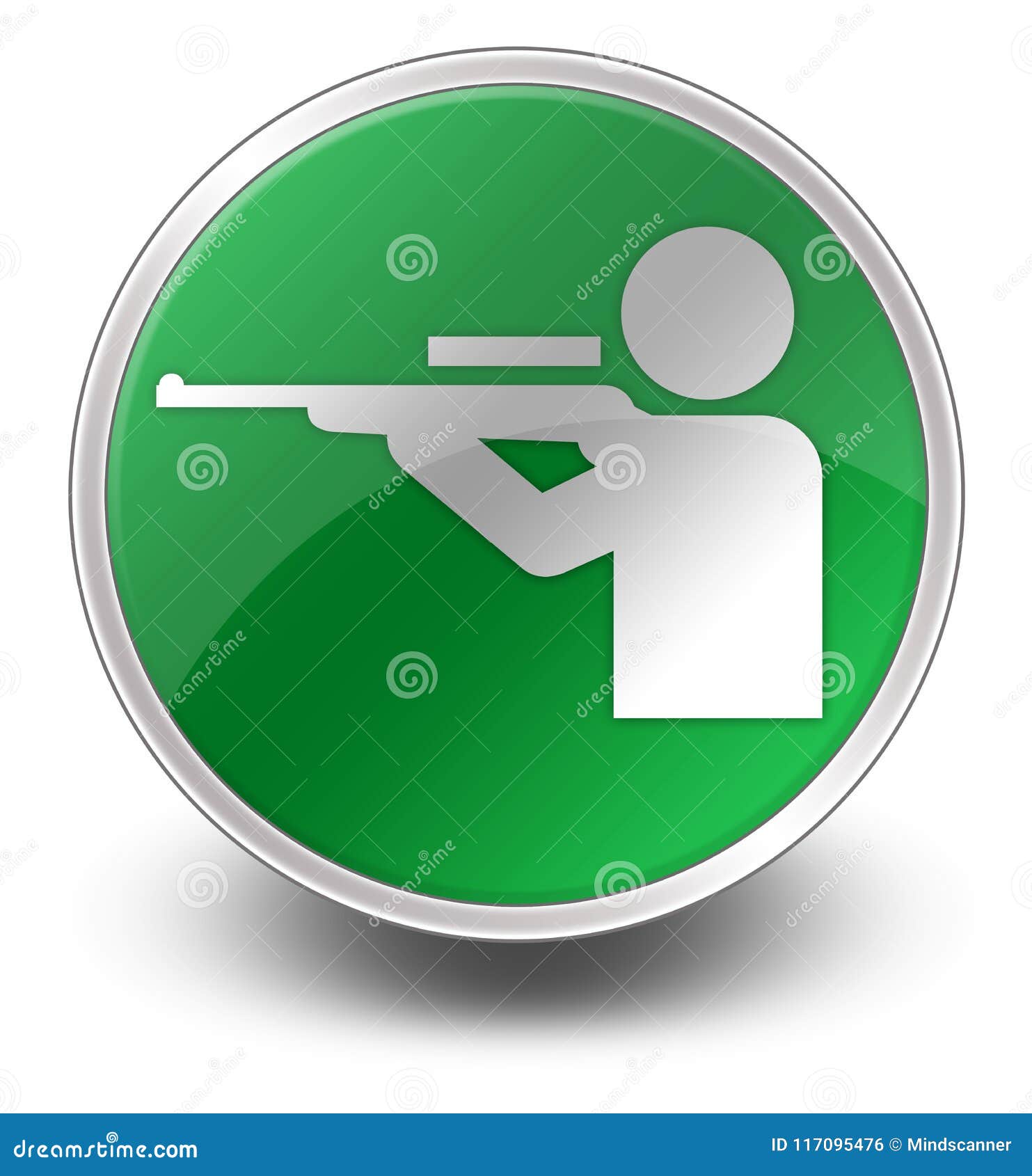 Icon, Button, Pictogram Hunting Stock Illustration - Illustration of ...