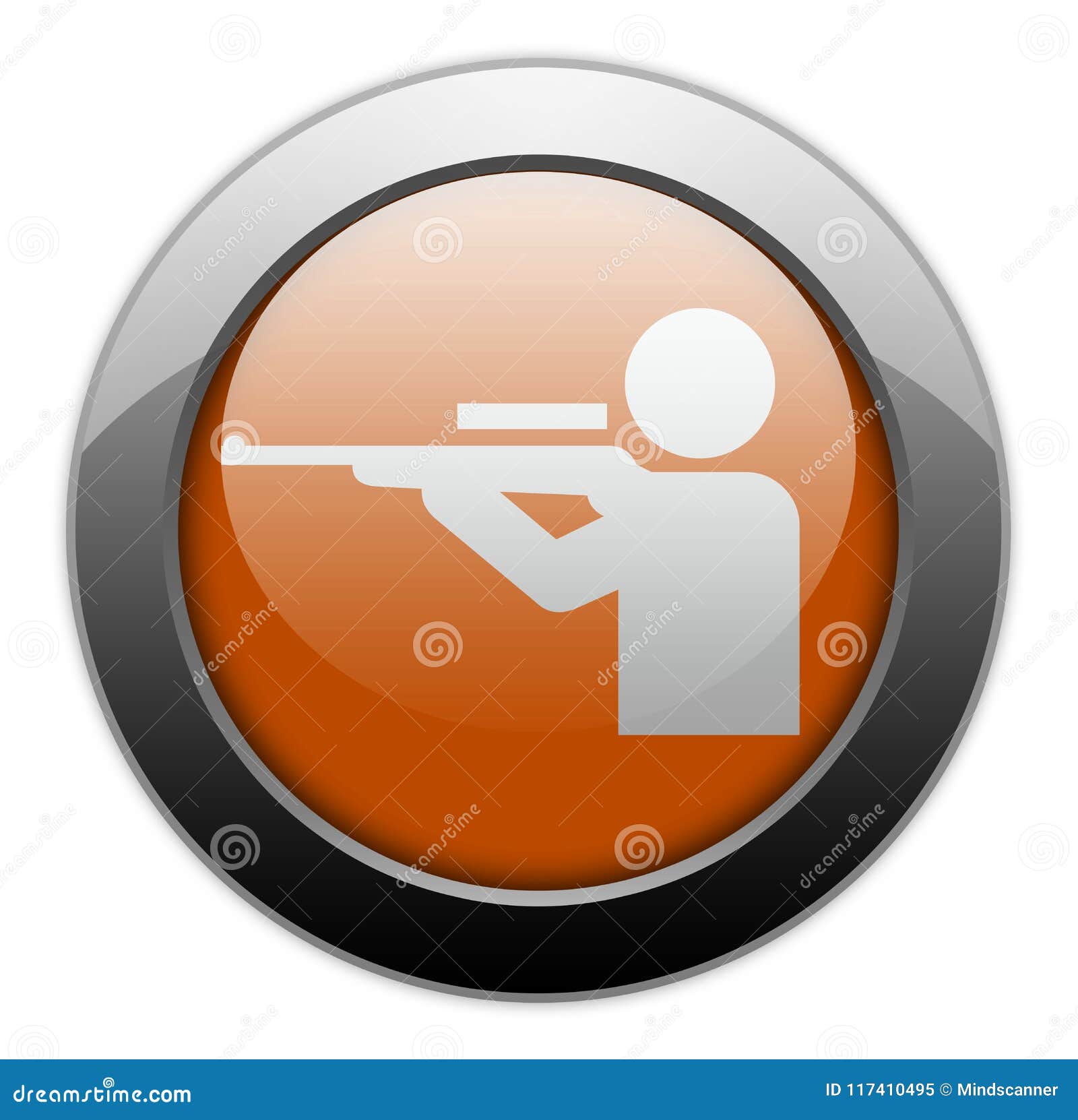 Icon, Button, Pictogram Hunting Stock Illustration - Illustration of ...