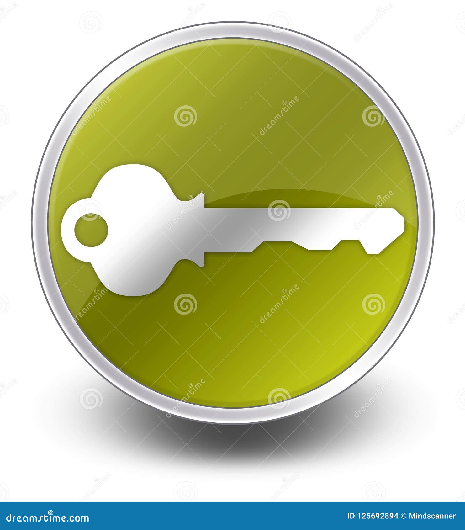 Icon, Button, Pictogram Key Stock Illustration - Illustration of logins ...