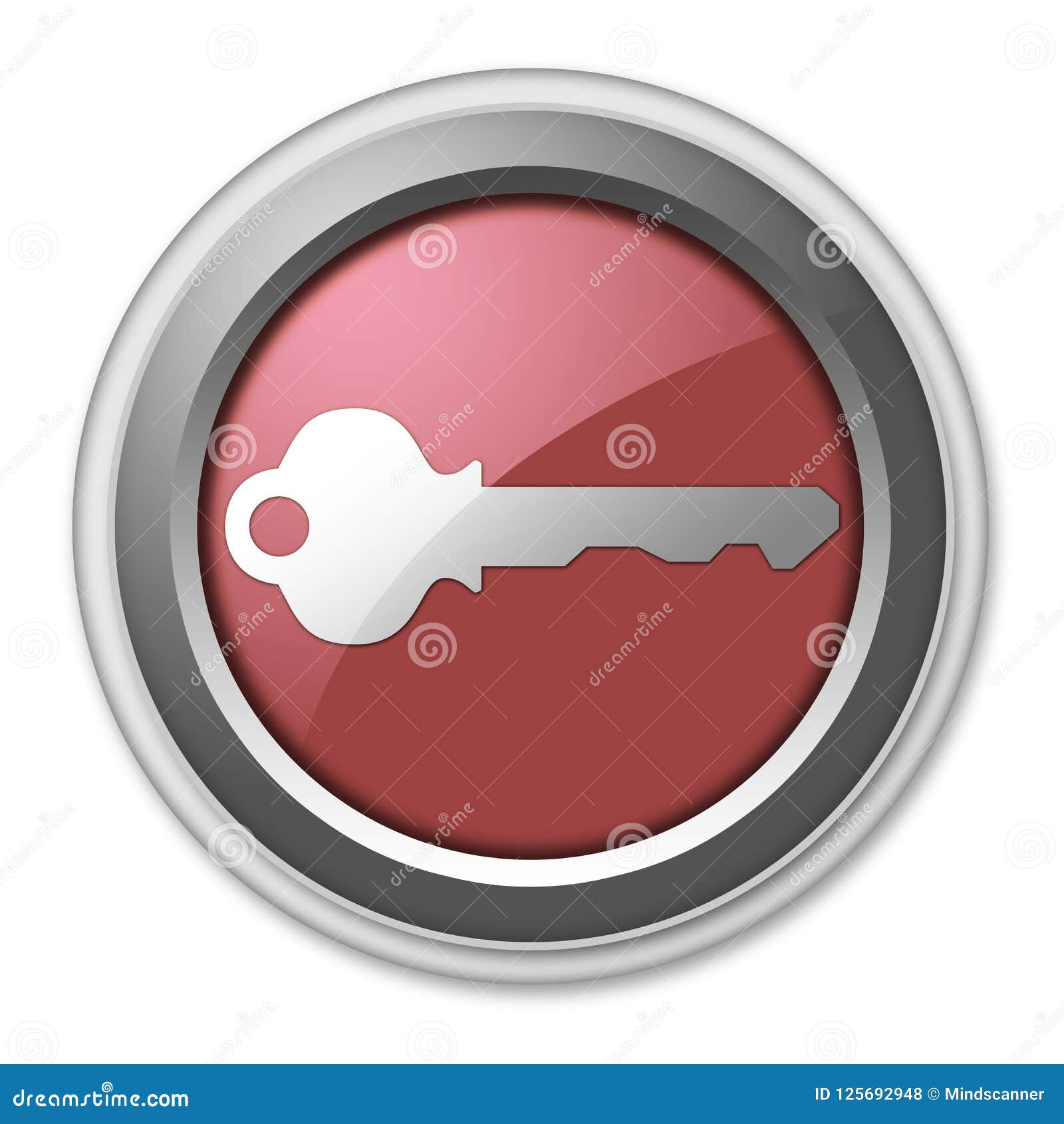 Icon, Button, Pictogram Key Stock Illustration - Illustration of ...