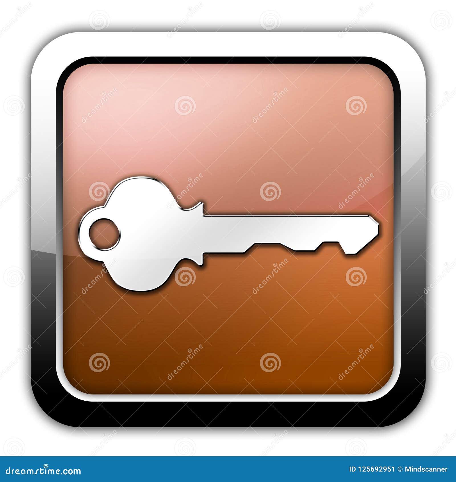 Icon, Button, Pictogram Key Stock Illustration - Illustration of ...