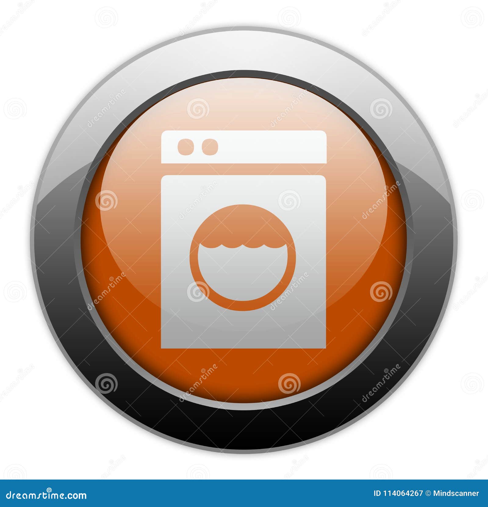 Icon, Button, Pictogram Laundromat Stock Illustration - Illustration of ...