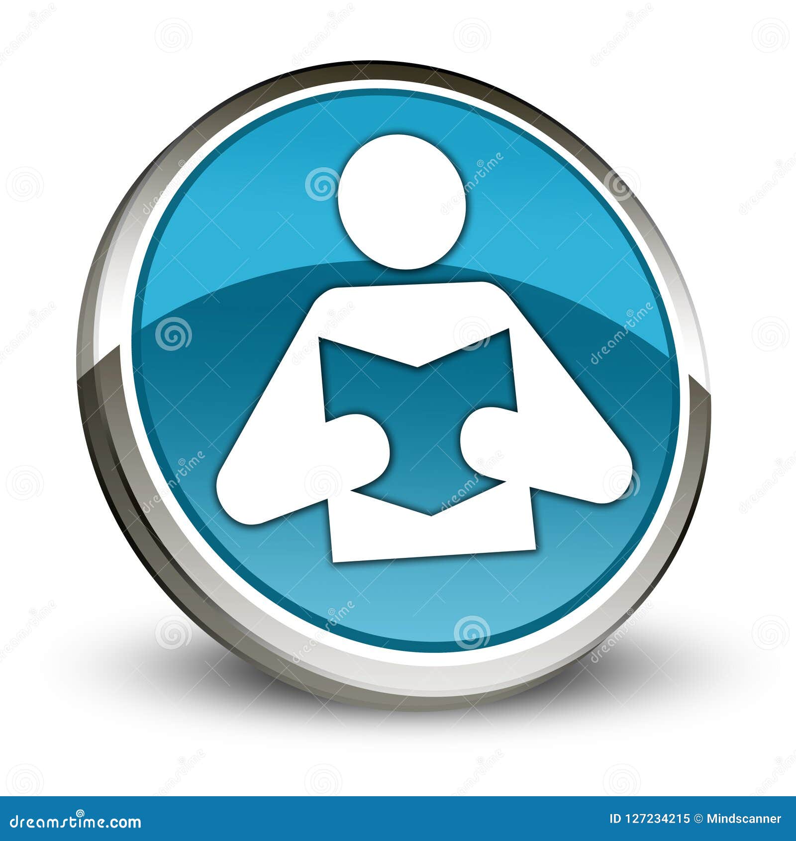 Icon, Button, Pictogram Library Stock Illustration - Illustration of ...