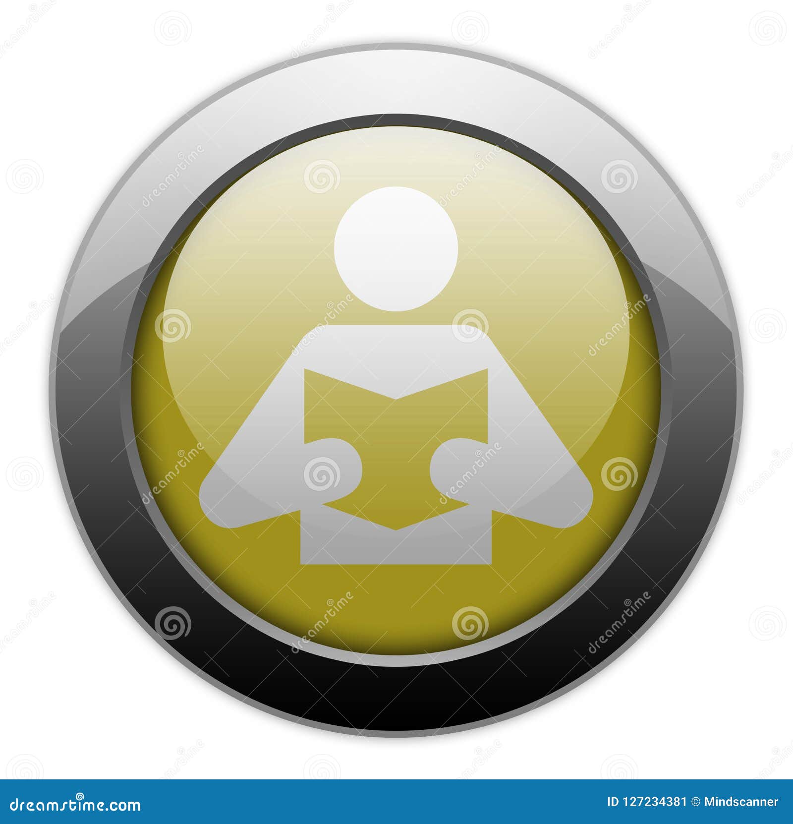 Icon, Button, Pictogram Library Stock Illustration - Illustration of ...
