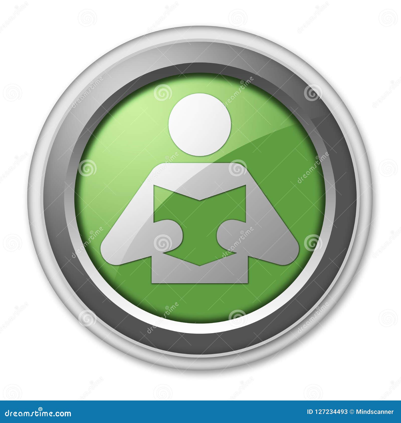 Icon, Button, Pictogram Library Stock Illustration - Illustration of ...