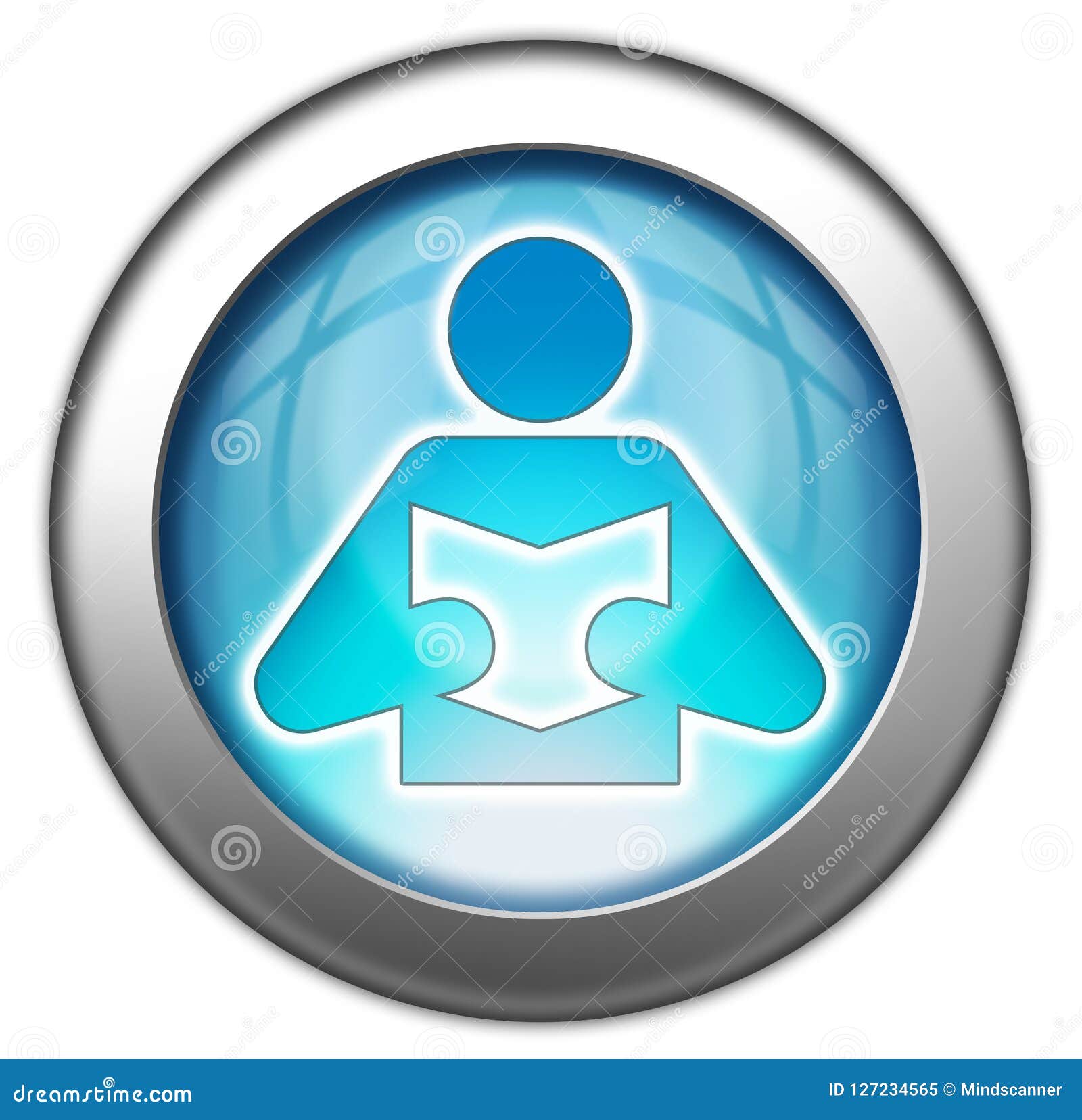 Icon, Button, Pictogram Library Stock Illustration - Illustration of ...