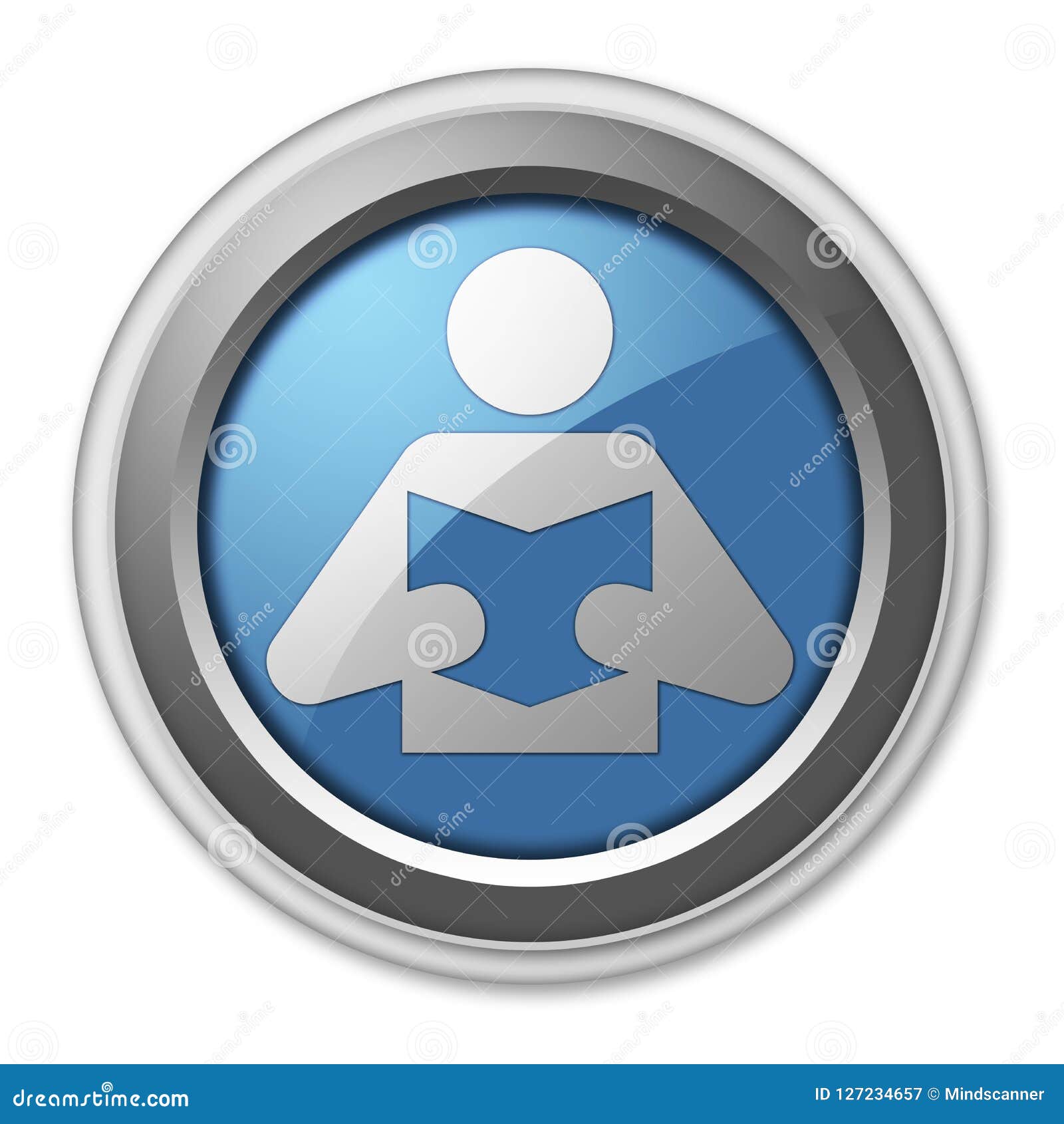 Icon, Button, Pictogram Library Stock Illustration - Illustration of ...