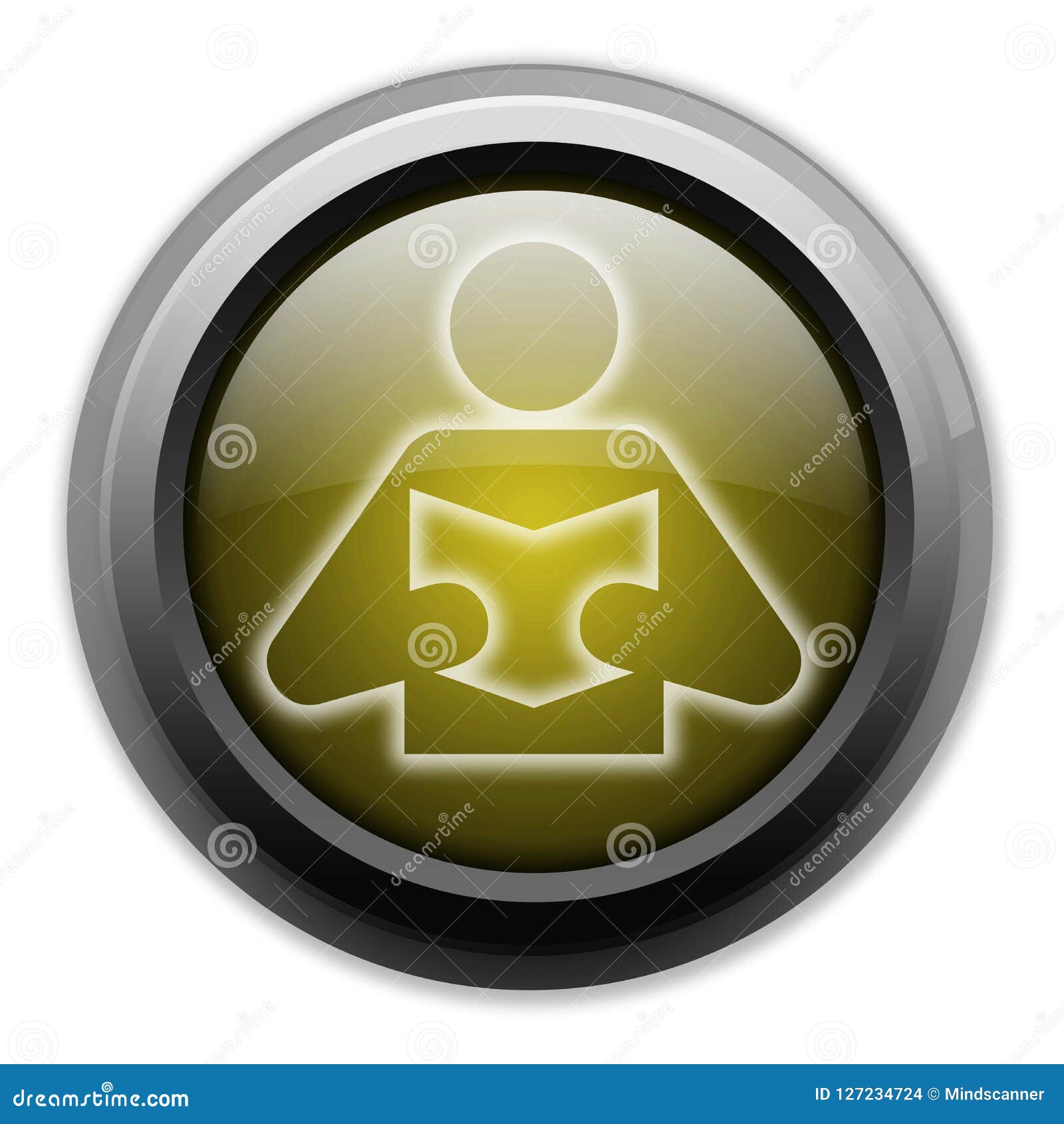 Icon, Button, Pictogram Library Stock Illustration - Illustration of ...