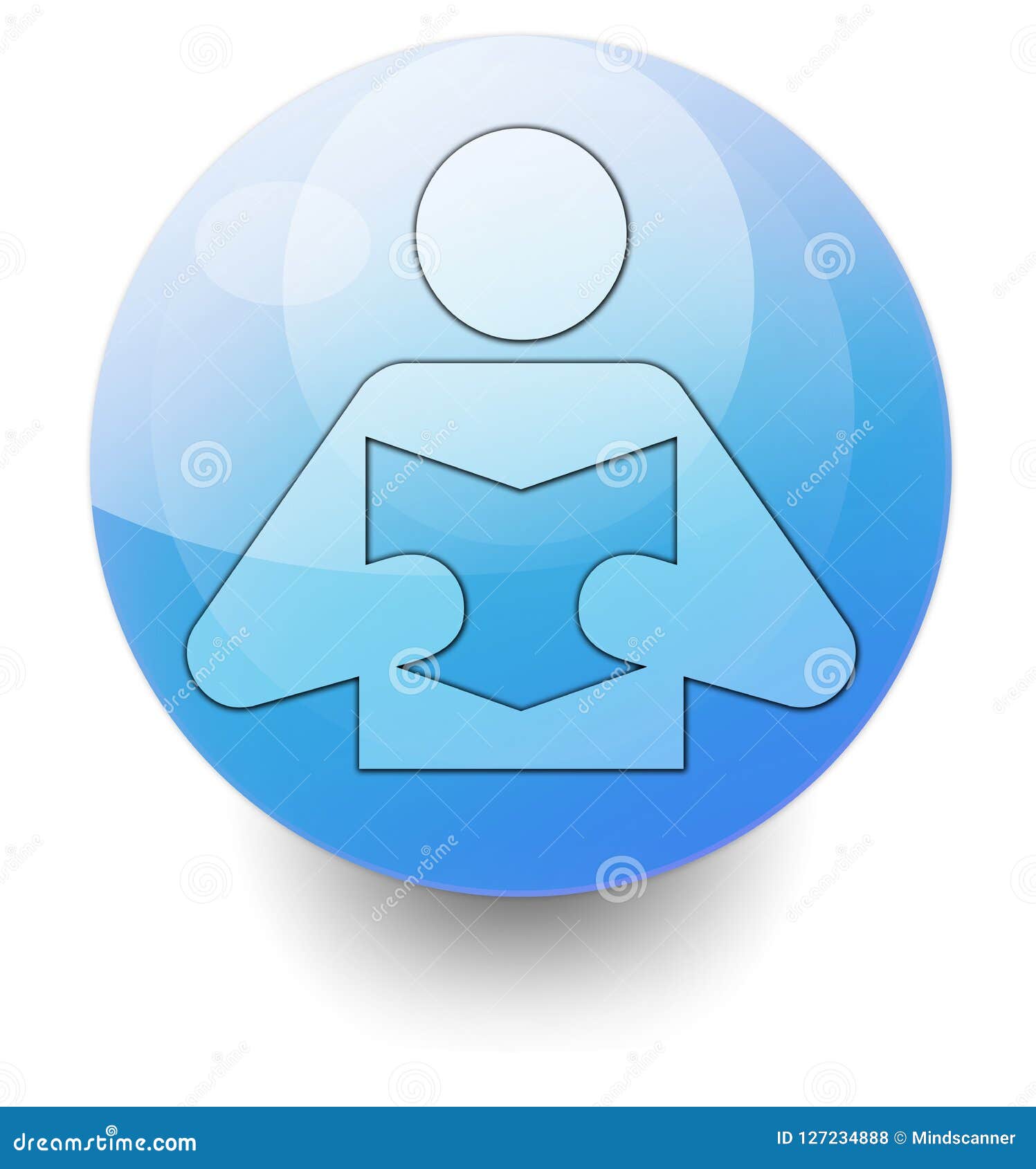 Icon, Button, Pictogram Library Stock Illustration - Illustration of ...
