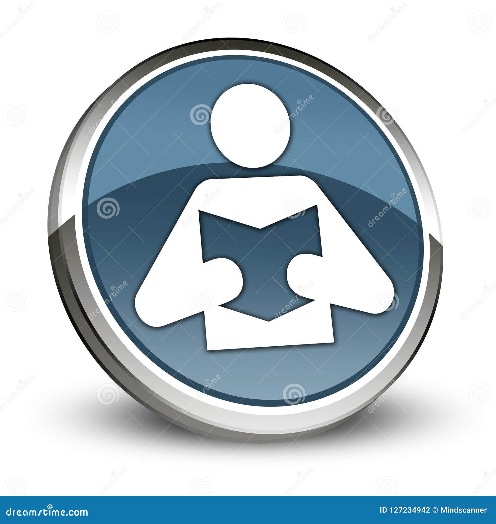 Icon, Button, Pictogram Library Stock Illustration - Illustration of ...