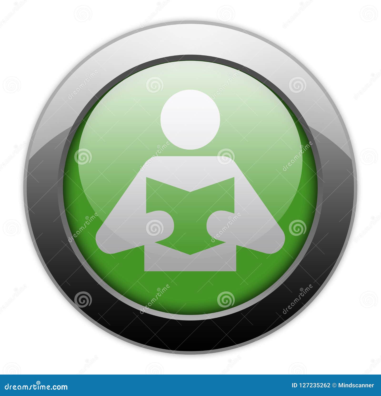 Icon, Button, Pictogram Library Stock Illustration - Illustration of ...