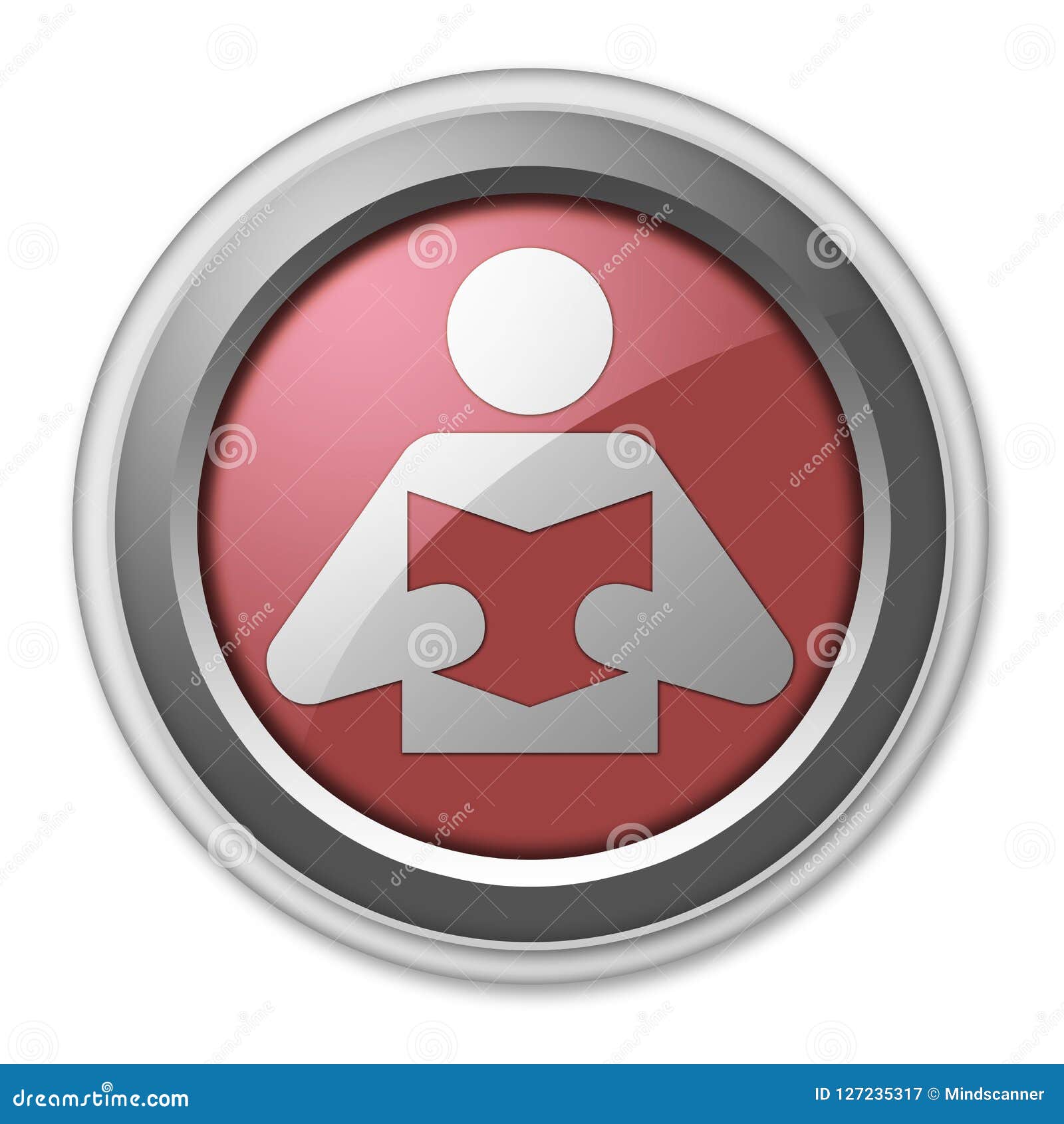 Icon, Button, Pictogram Library Stock Illustration - Illustration of ...