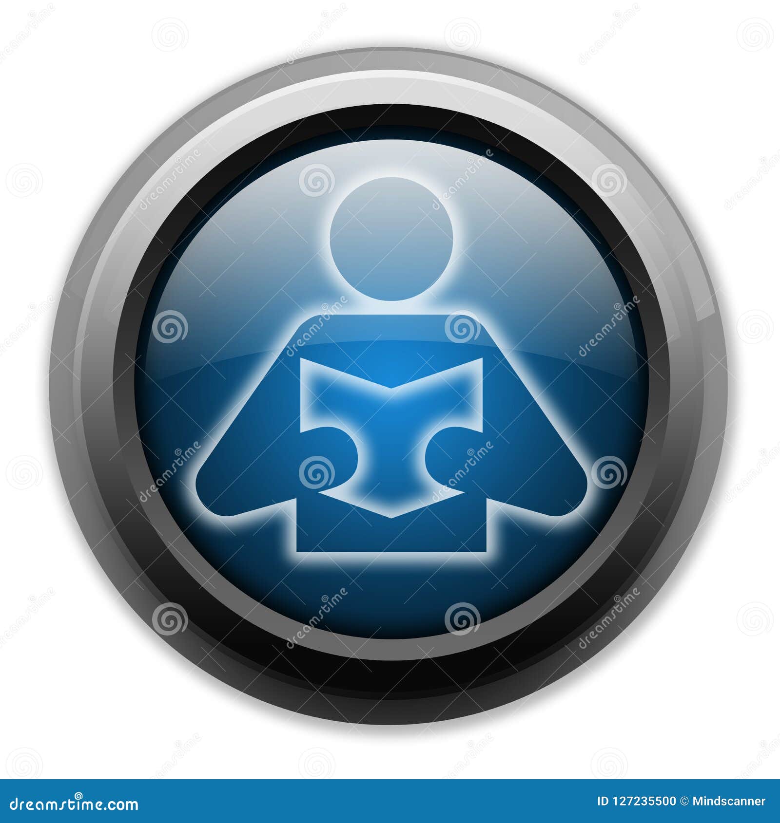 Icon, Button, Pictogram Library Stock Illustration - Illustration of ...