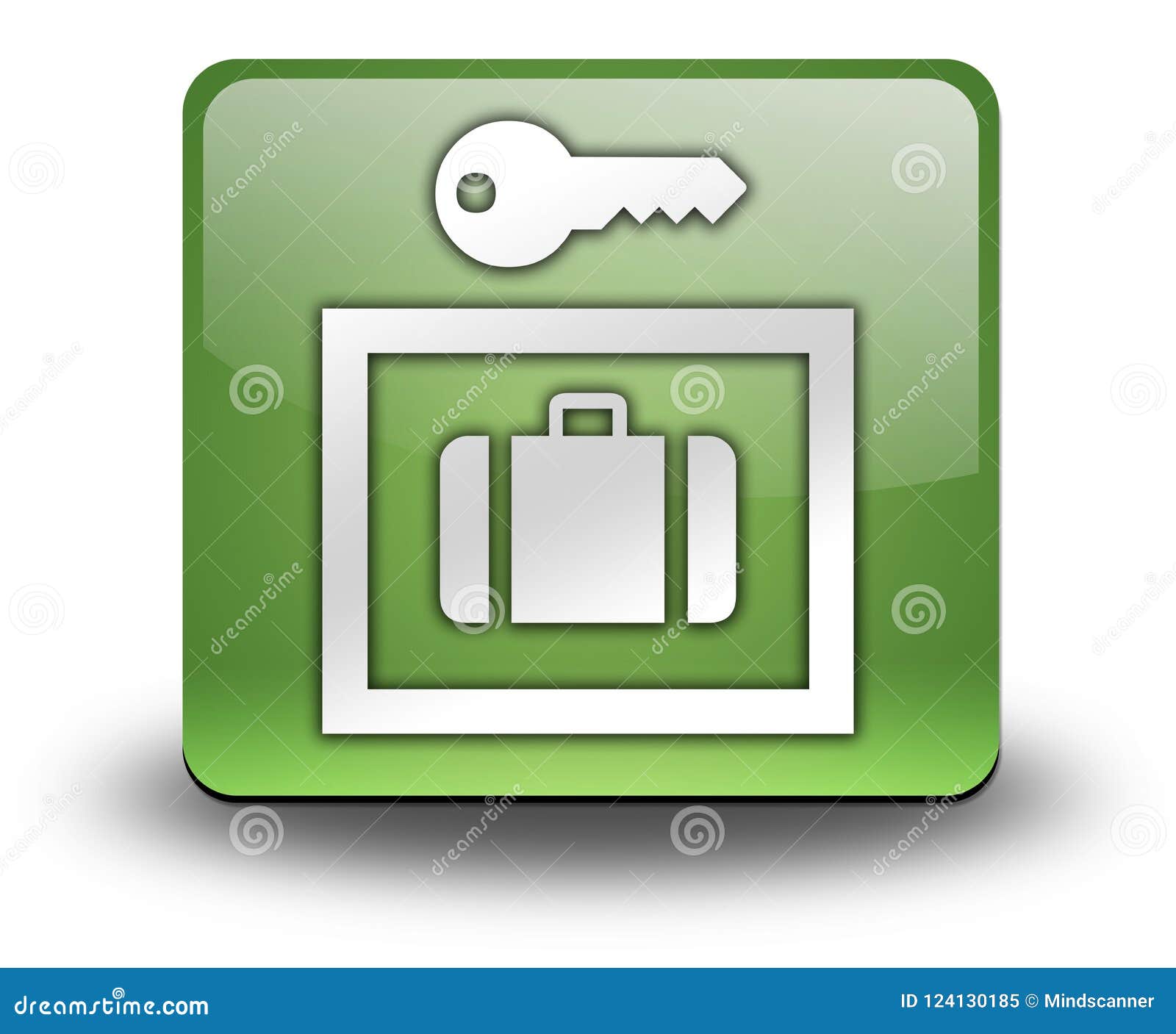 Icon, Button, Pictogram Locker Stock Illustration - Illustration of ...