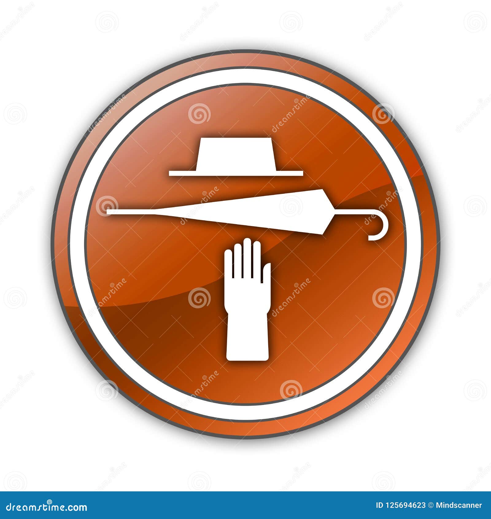 Icon, Button, Pictogram Lost and Found Stock Illustration ...